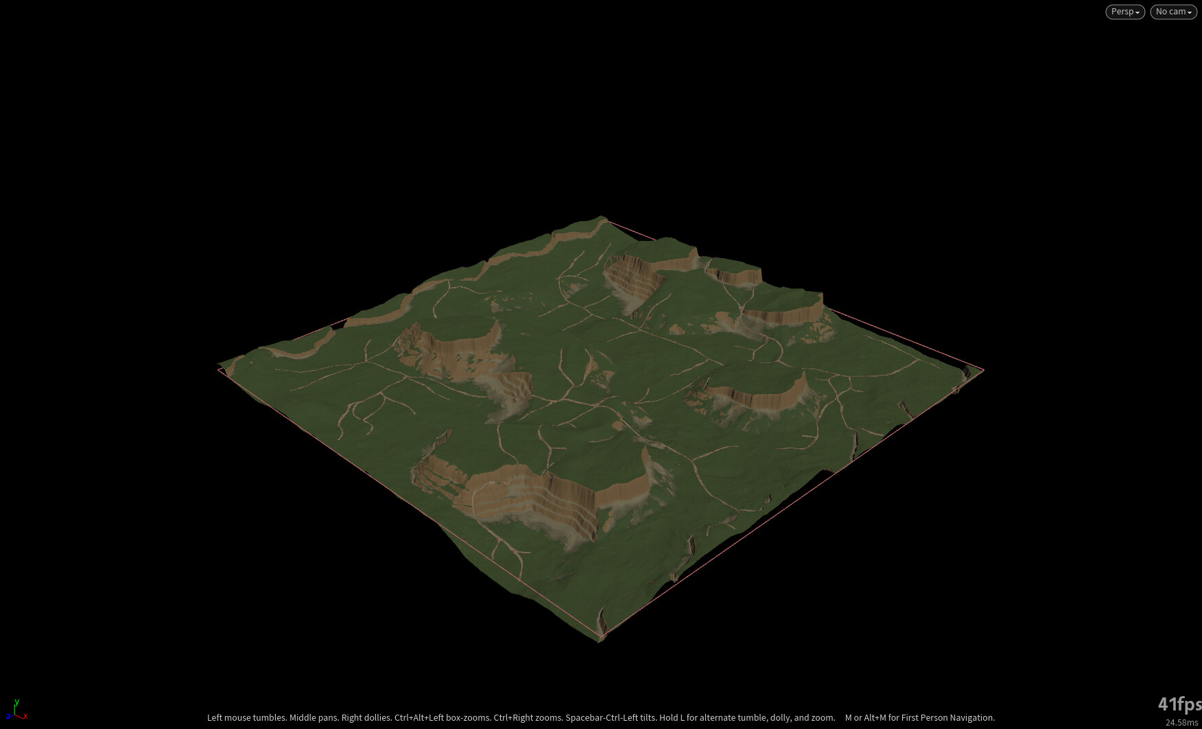 labion Jiang - the Valley - Procedural Stylized 3d Environment with ...