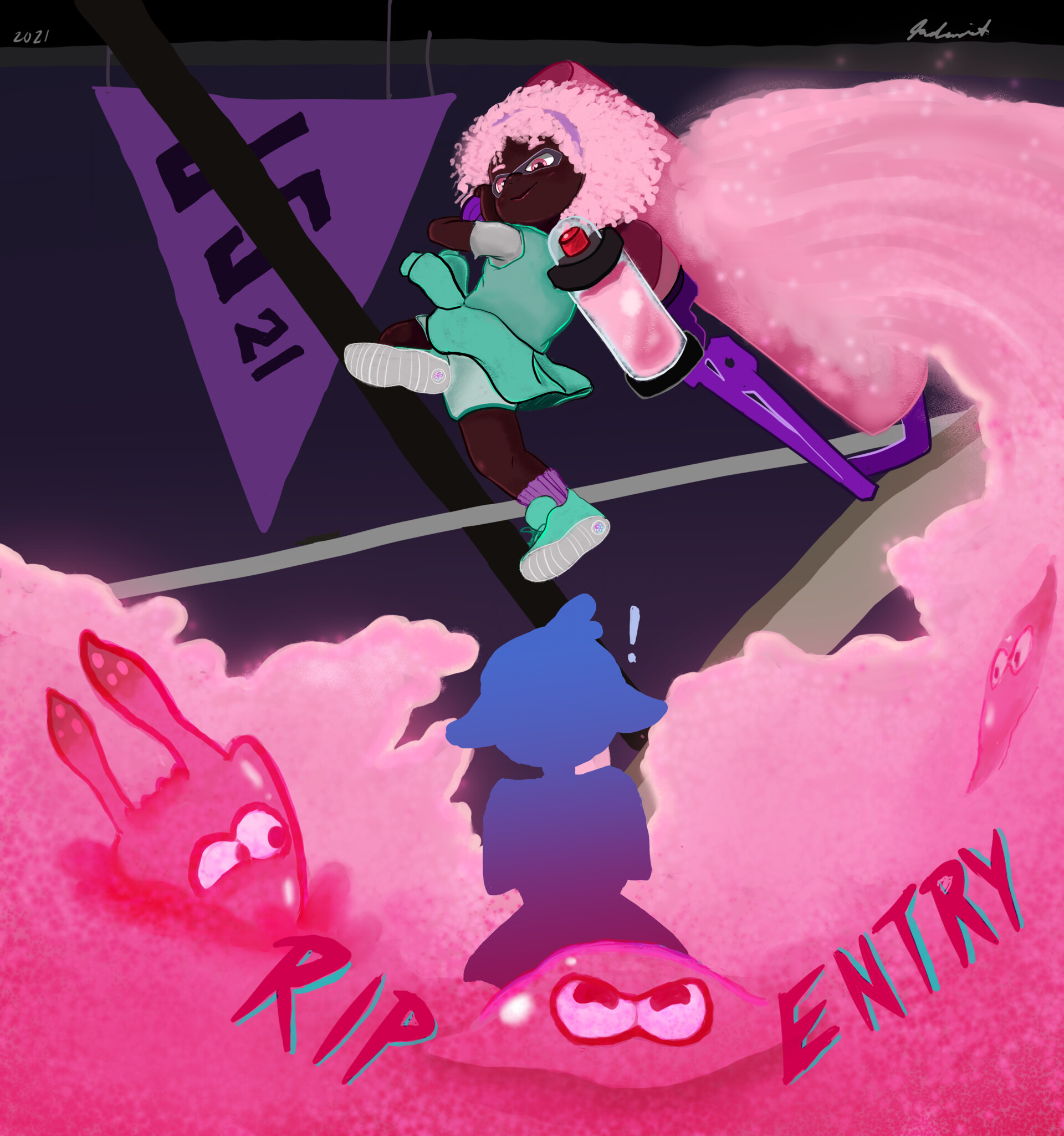 ArtStation - Splatoon Gijinka (ft. in the Splatoon Gijinka Zine)