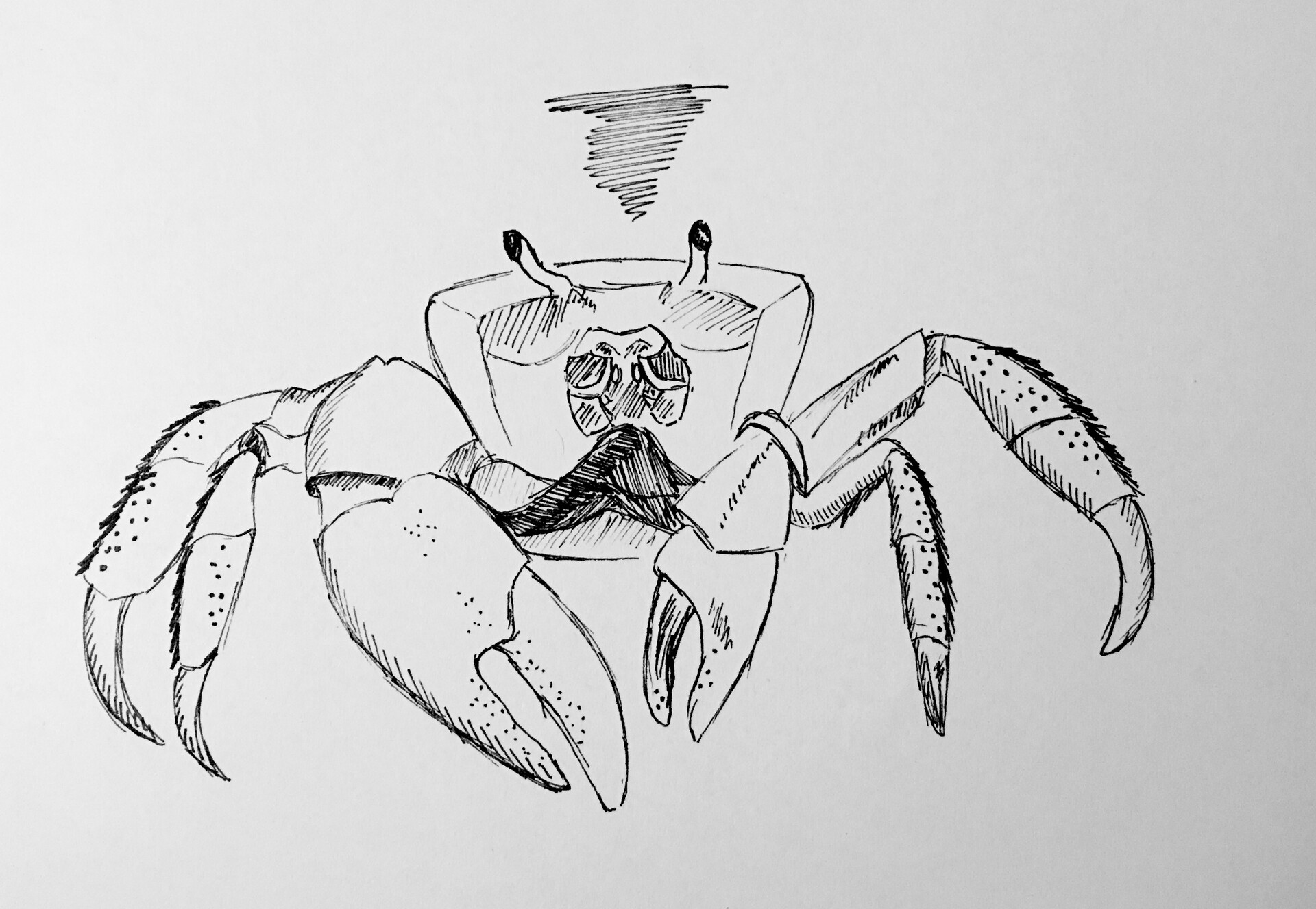 ArtStation - Inktober 2022 | 10. Crabby