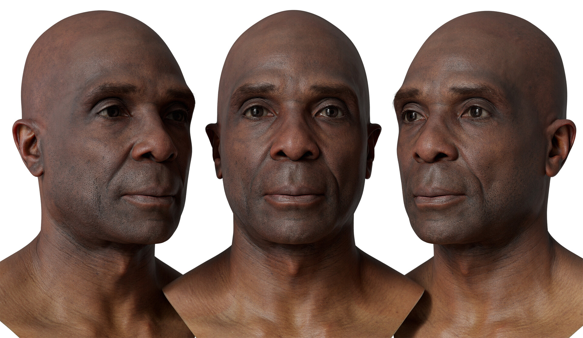 3D Scan Store - 80 x New HD Head Scans