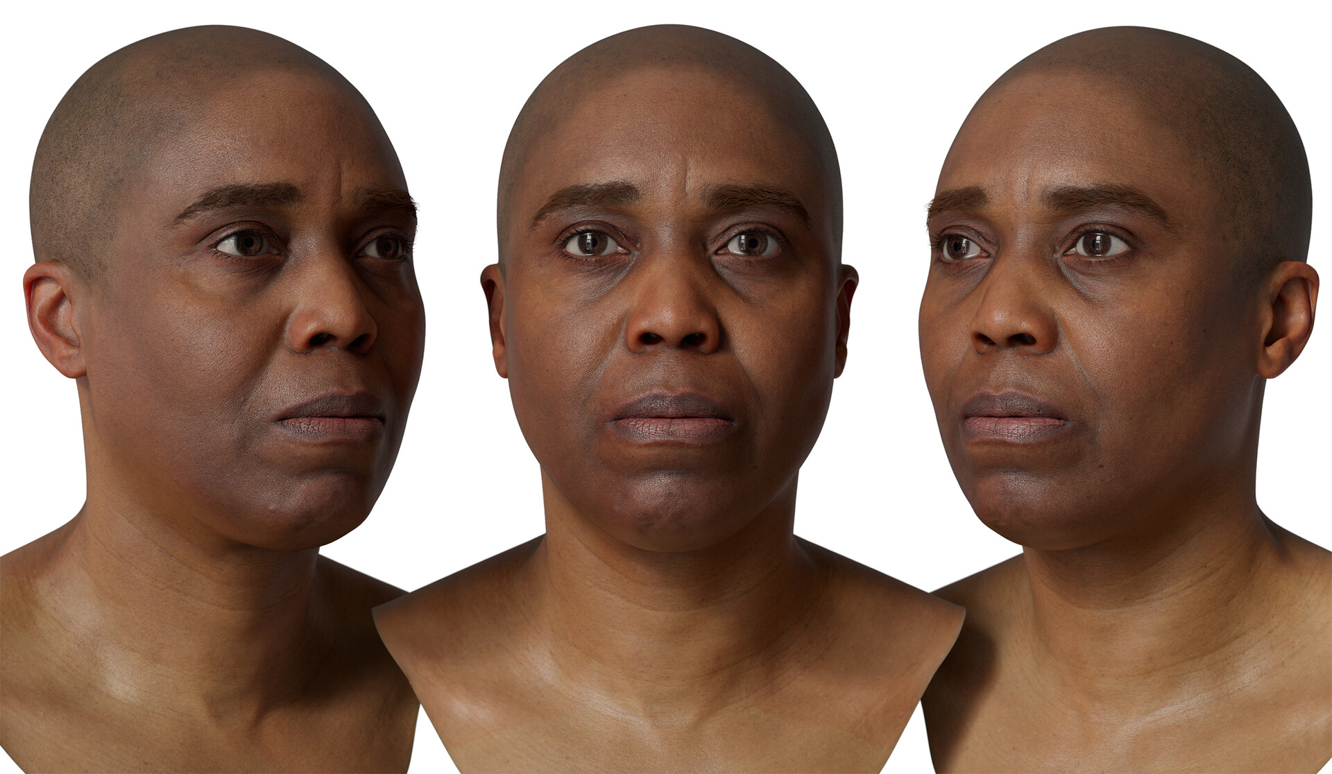 3D Scan Store - 80 x New HD Head Scans