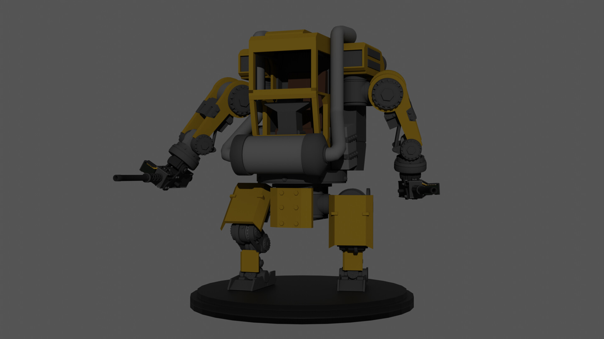 ArtStation - Loader Mech (Battle Modification)