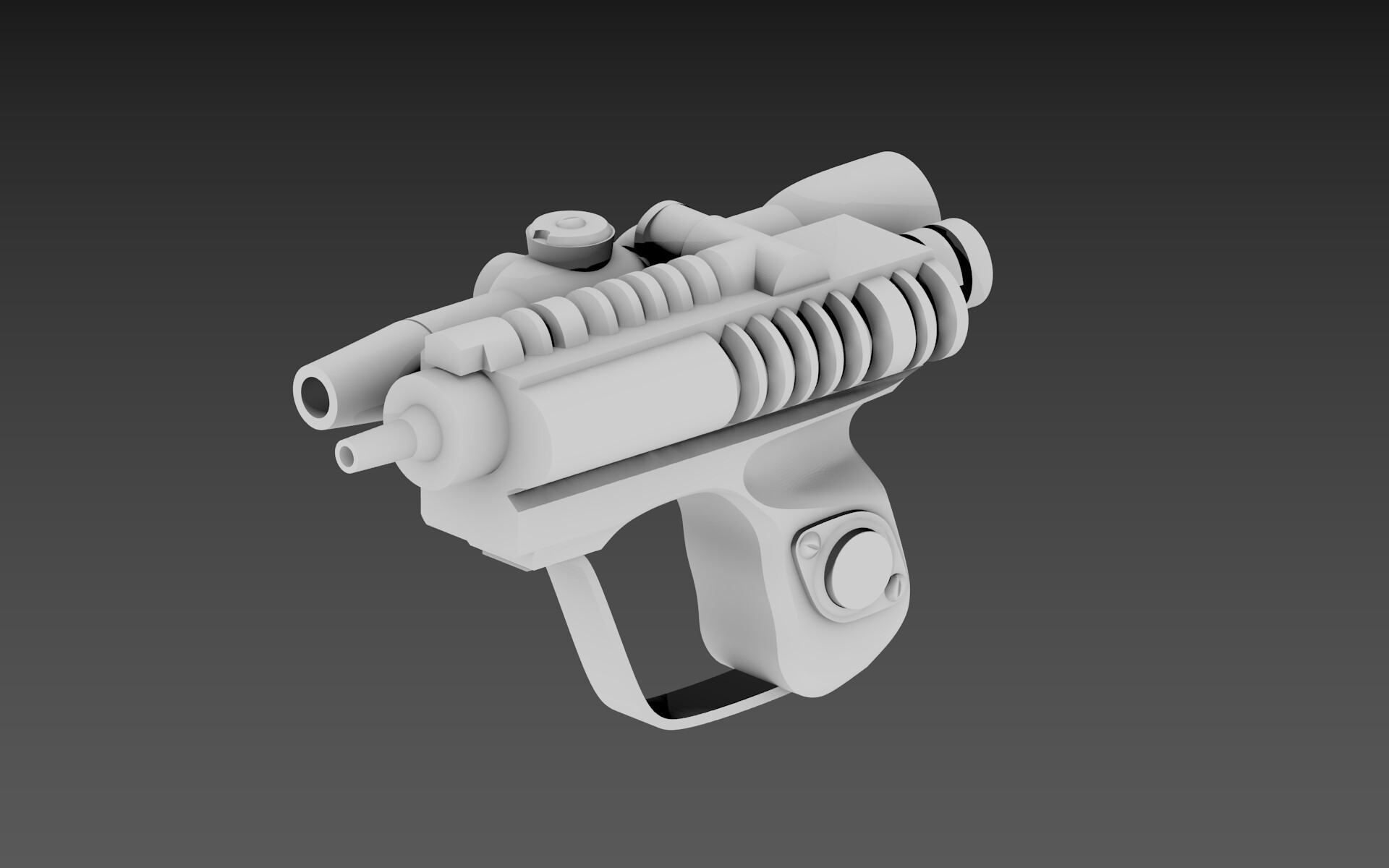 ArtStation - EC-17 Imperial Intelligence Pistol