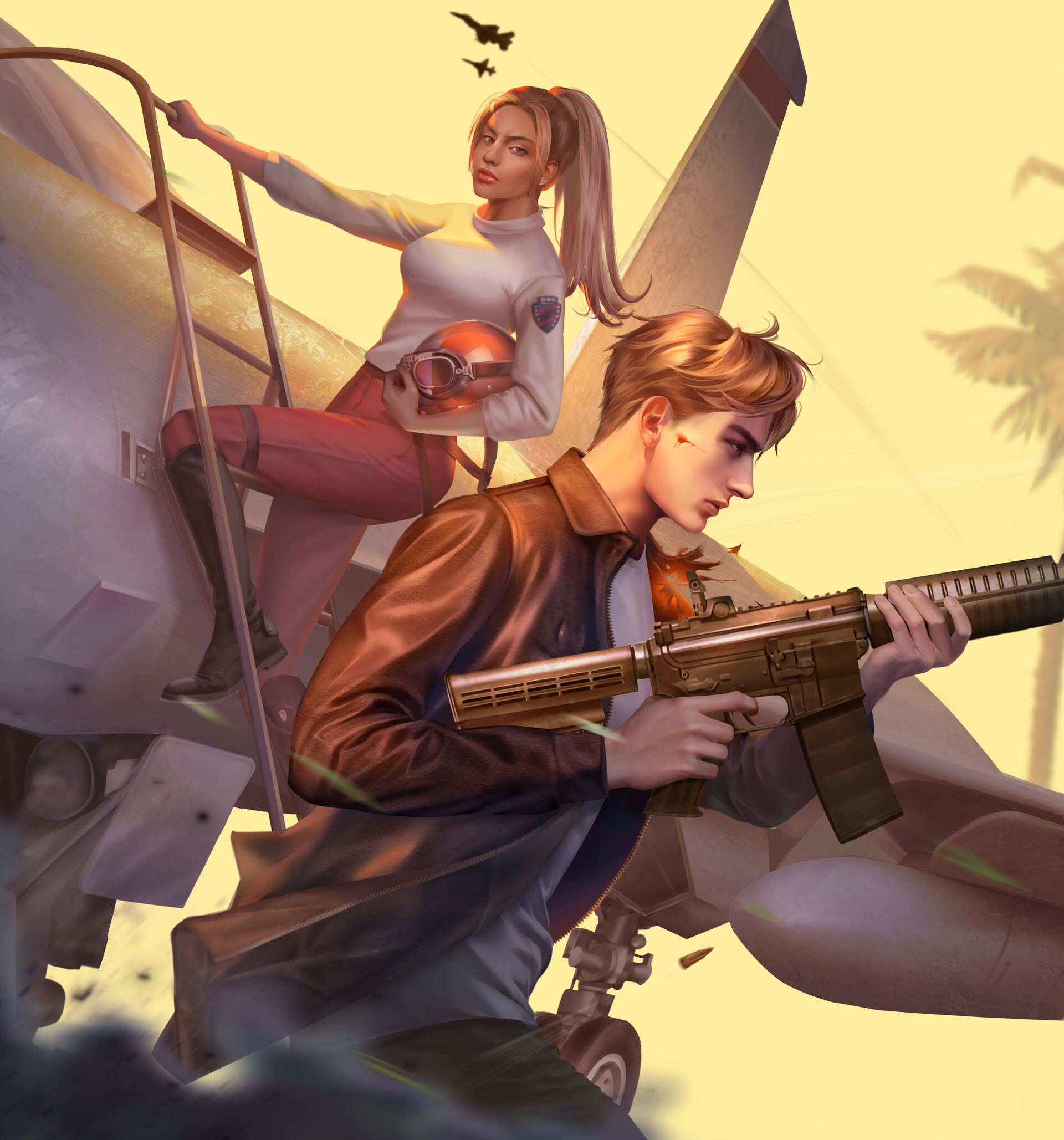 ArtStation - romance fate cover