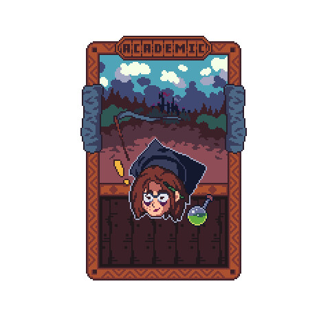 ArtStation - Character Cards Example [Animation]