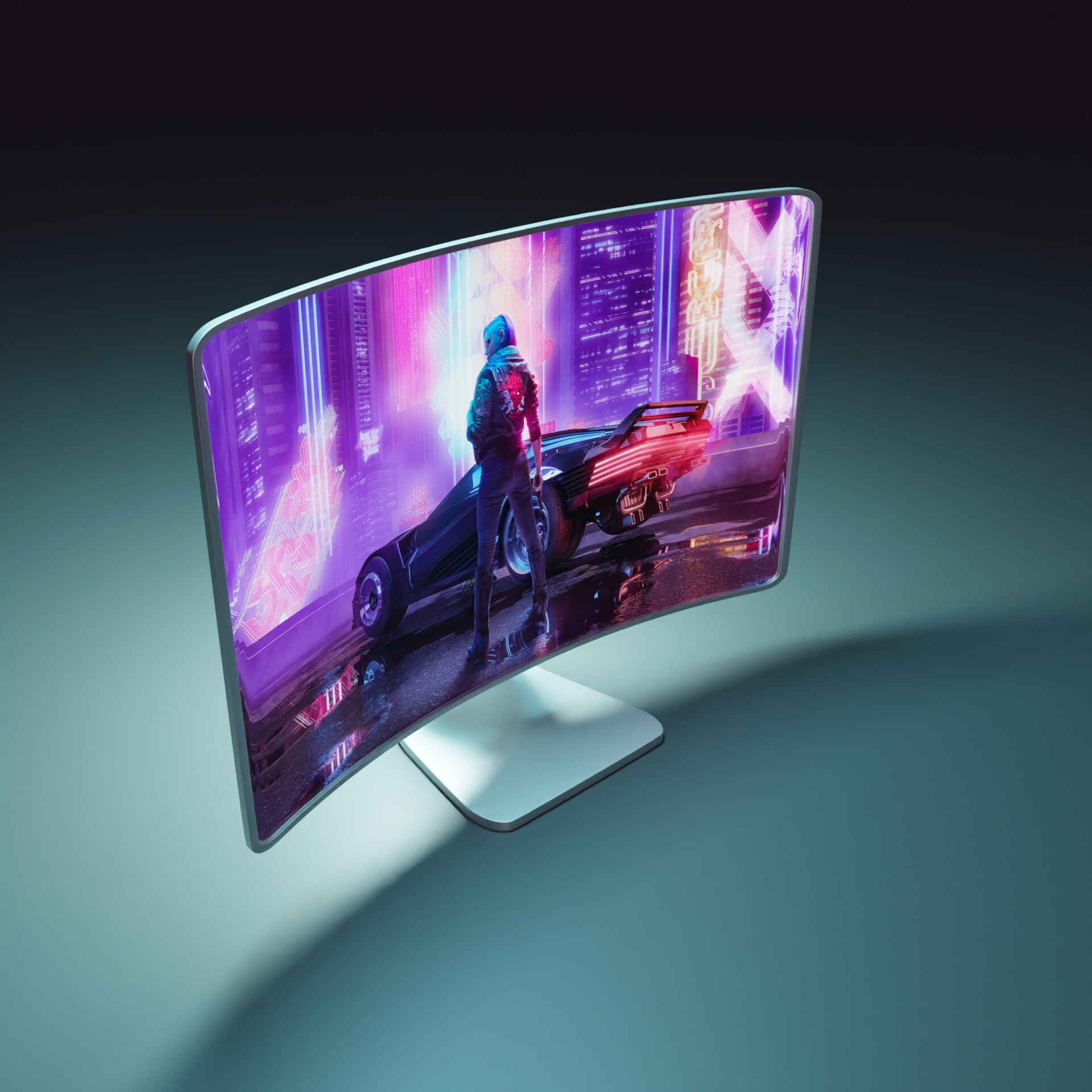 ArtStation - 3D Curve Monitor