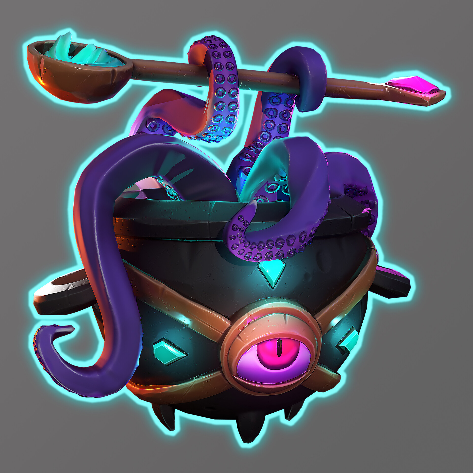 ArtStation - The witch's cauldron