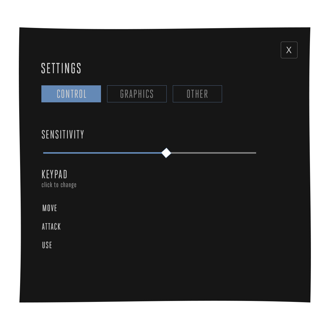 ArtStation - Very Basic Settings UI
