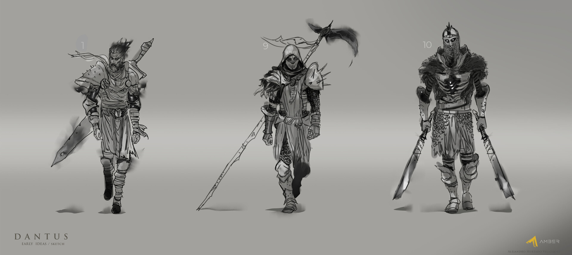 Alejandro Hurtado - DANTUS: Concept Art