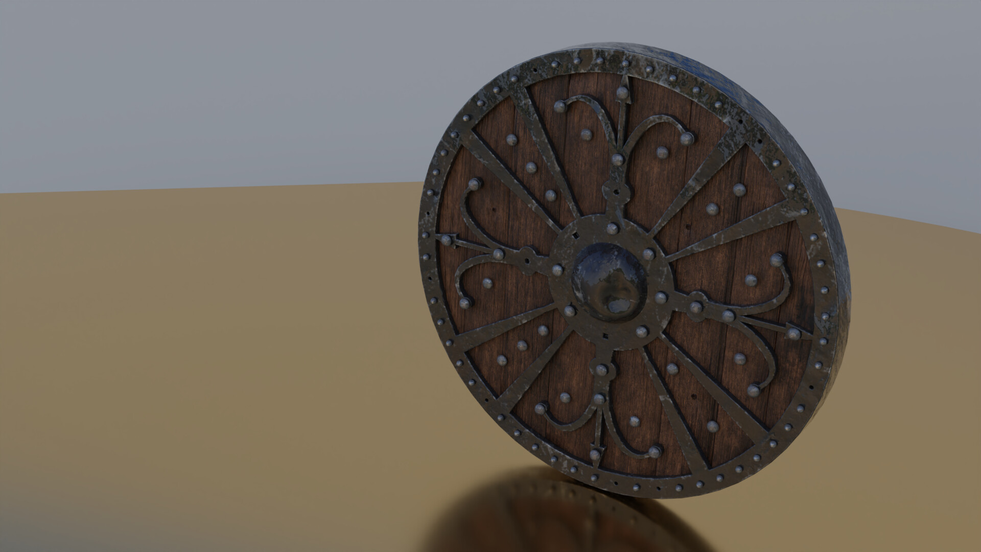 ArtStation - Medieval Round Shield