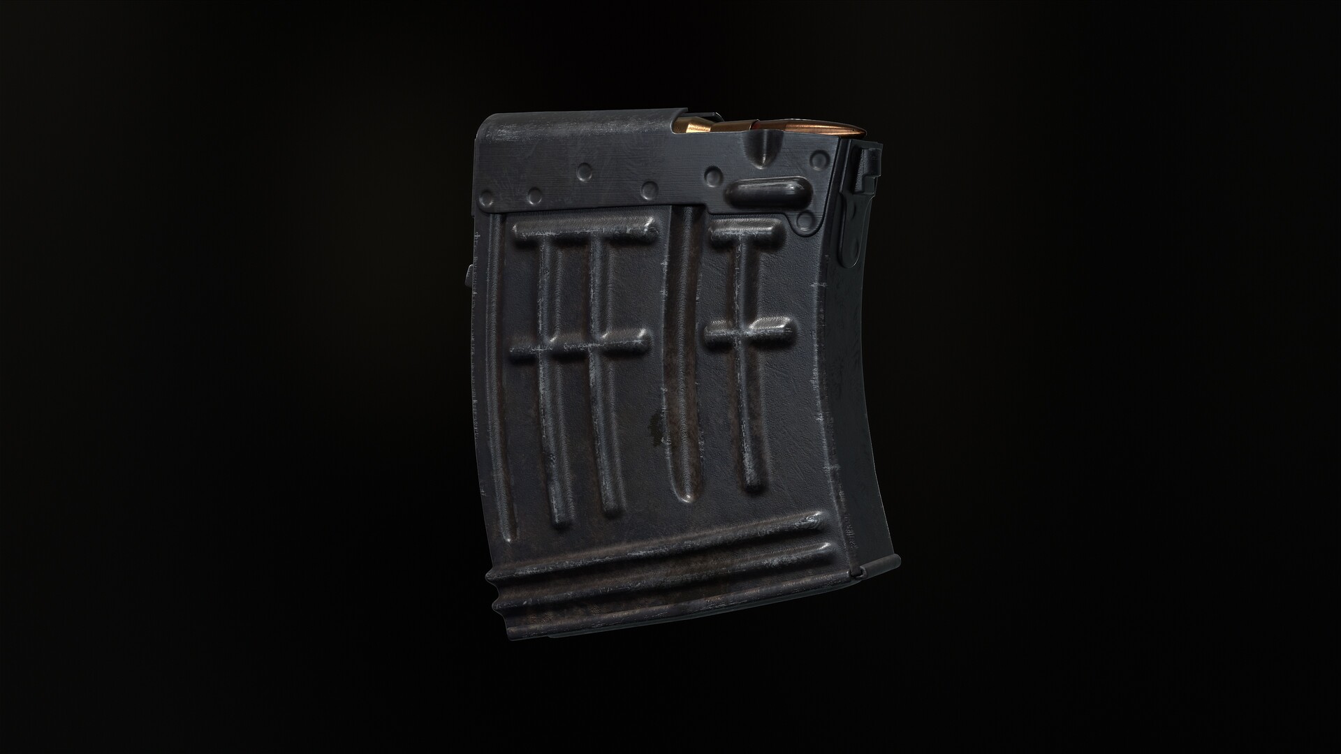 ArtStation - Magazine Dragunov sniper rifle (Ak-47) with bullets