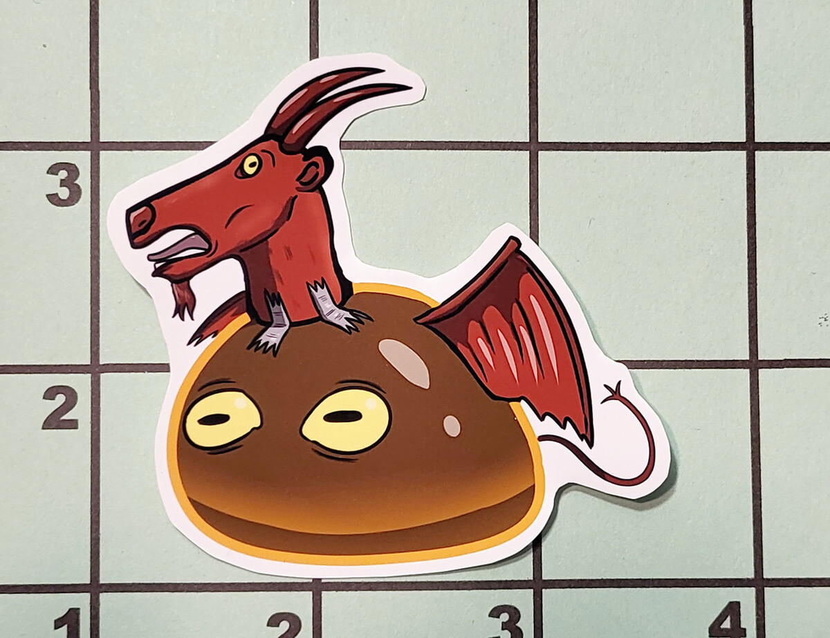 Robert Meggs - Cute Cryptid Slime Stickers