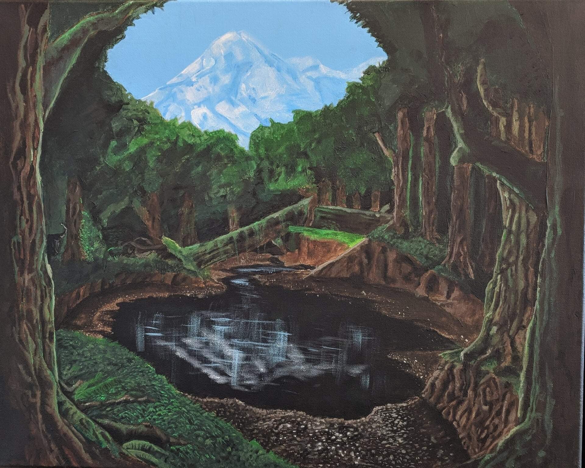 ArtStation - Forest Lake