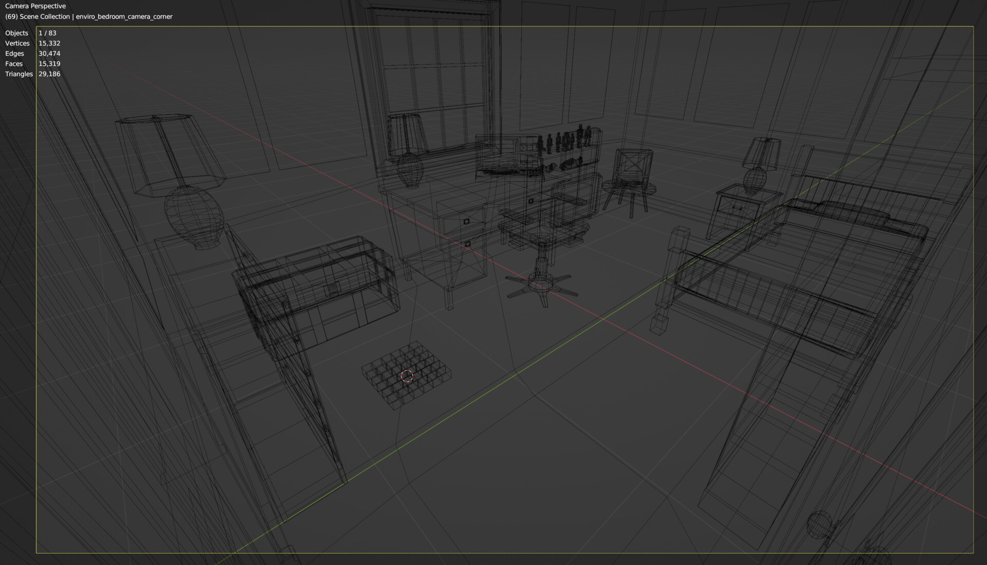 Ian Kennaley - "Micro Nitro" Racing Game Asset Refresh - Bedroom Environment [WIP #1]