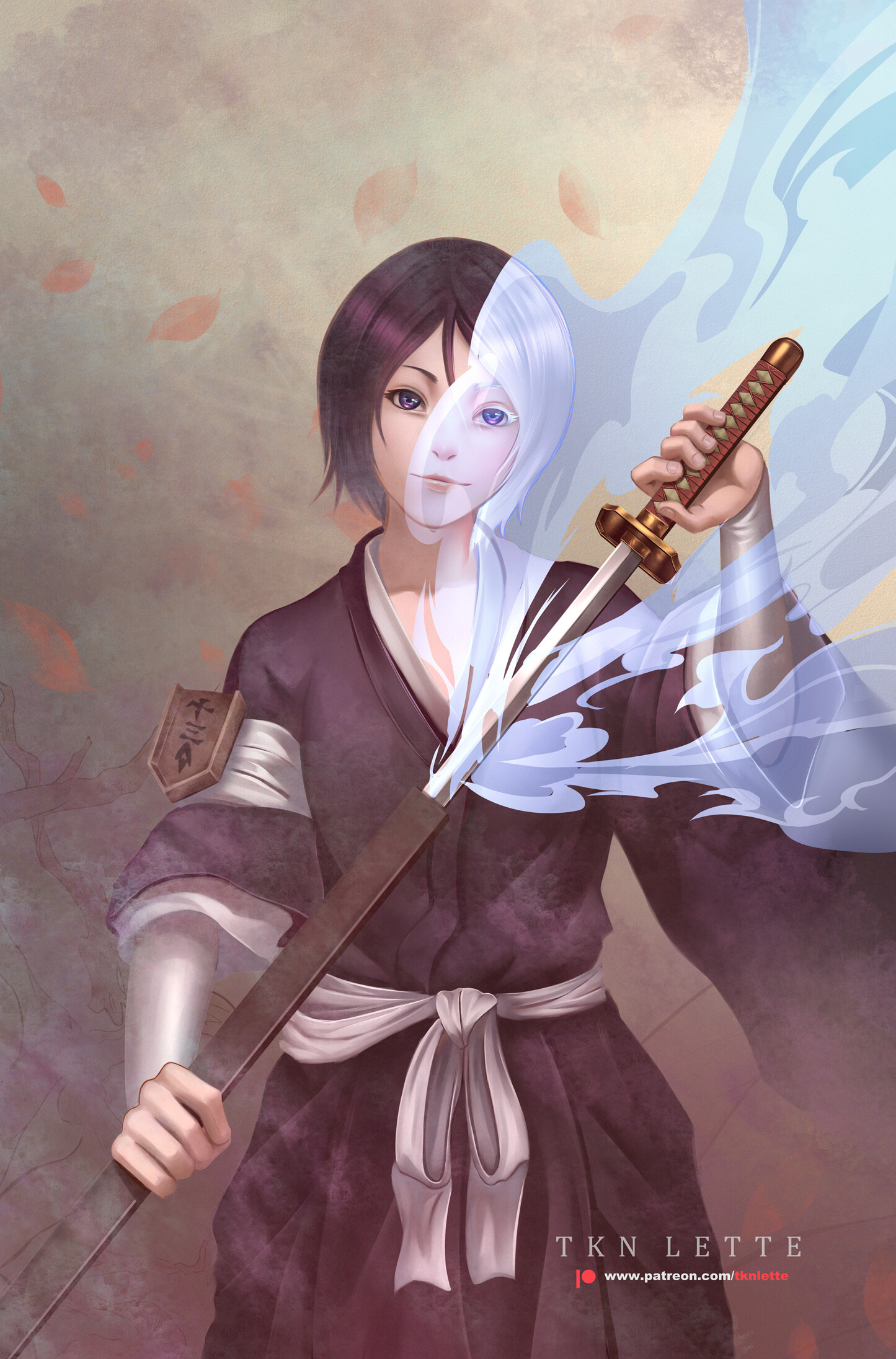 ArtStation - Rukia Bankai