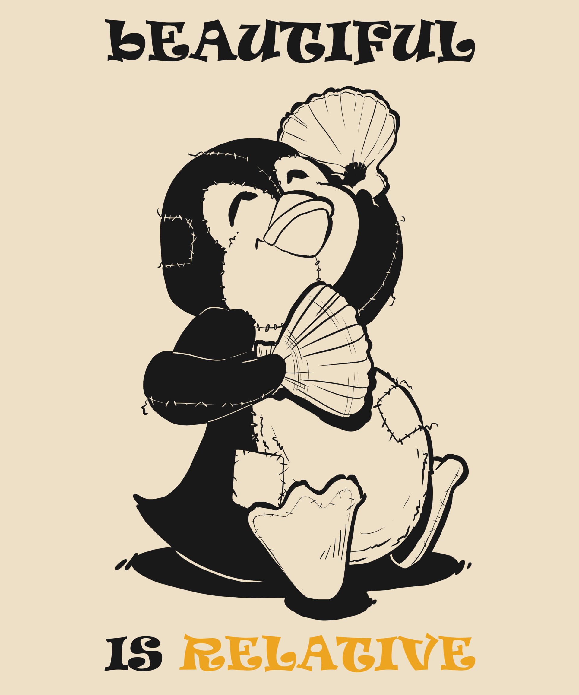 J. Gergő Gáll - Inktober 2022 - drawing soft toys