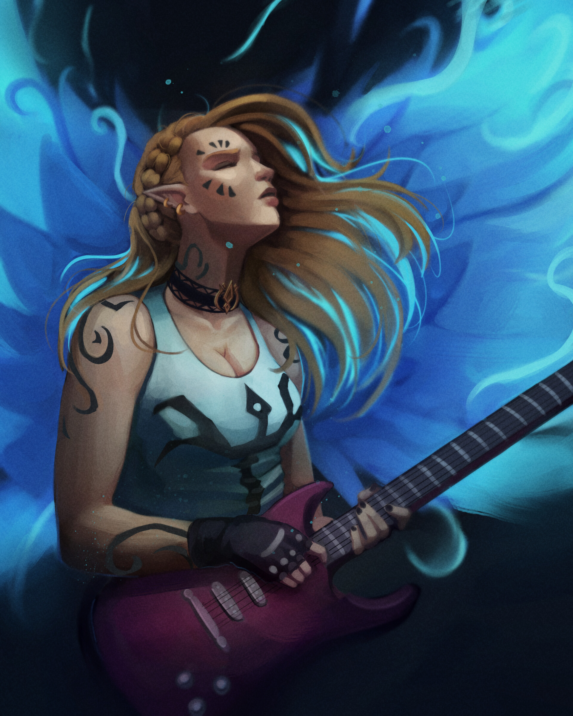 ArtStation - Astrid Multiverse Series - The Rockstar
