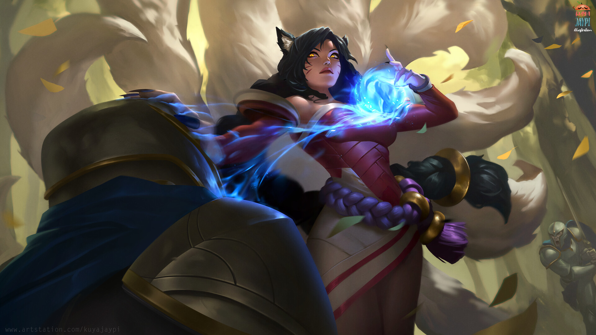 ArtStation - Ahri - League of Legends Fan Art