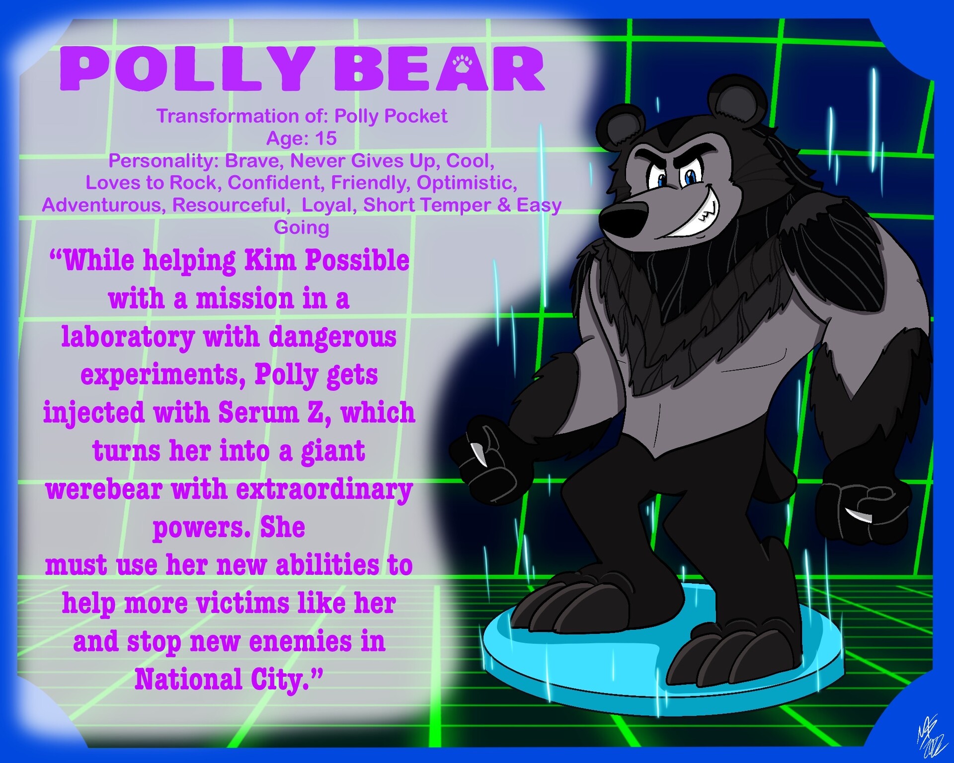 ArtStation - Character Description: Polly Bear