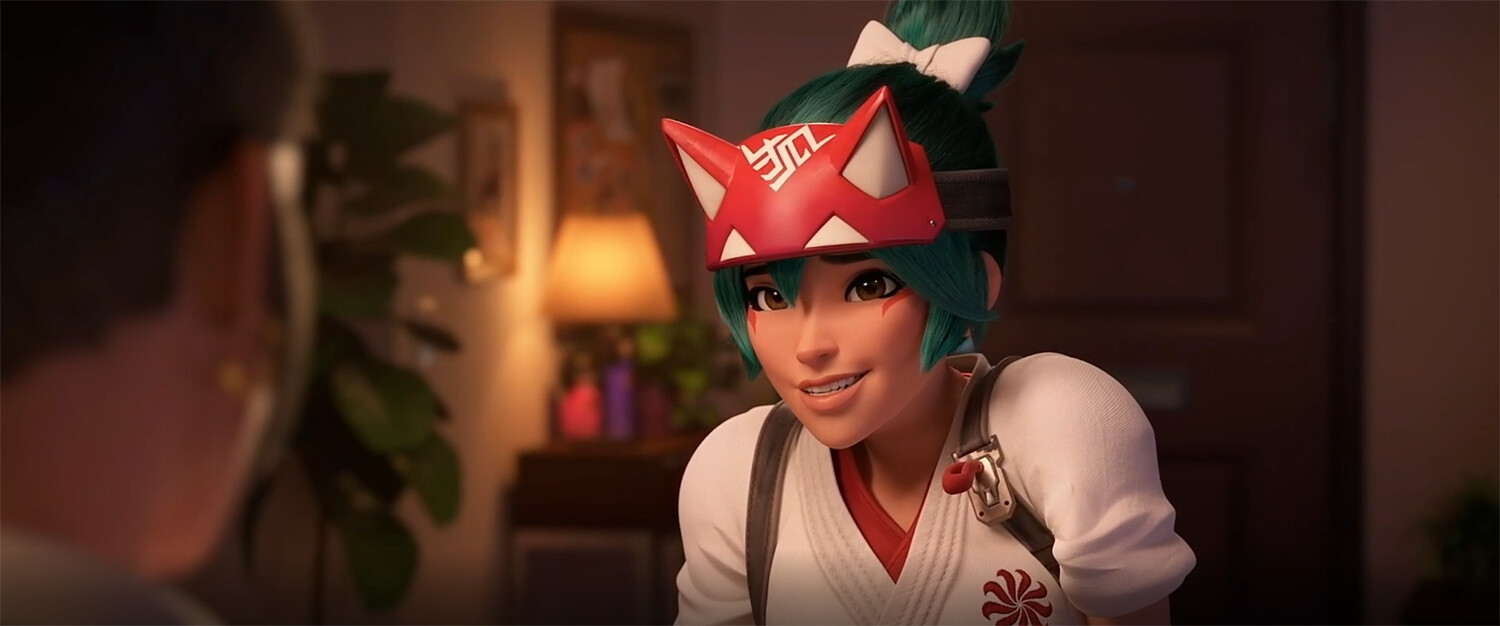 Hong - Overwatch 2 Kiriko Animated short