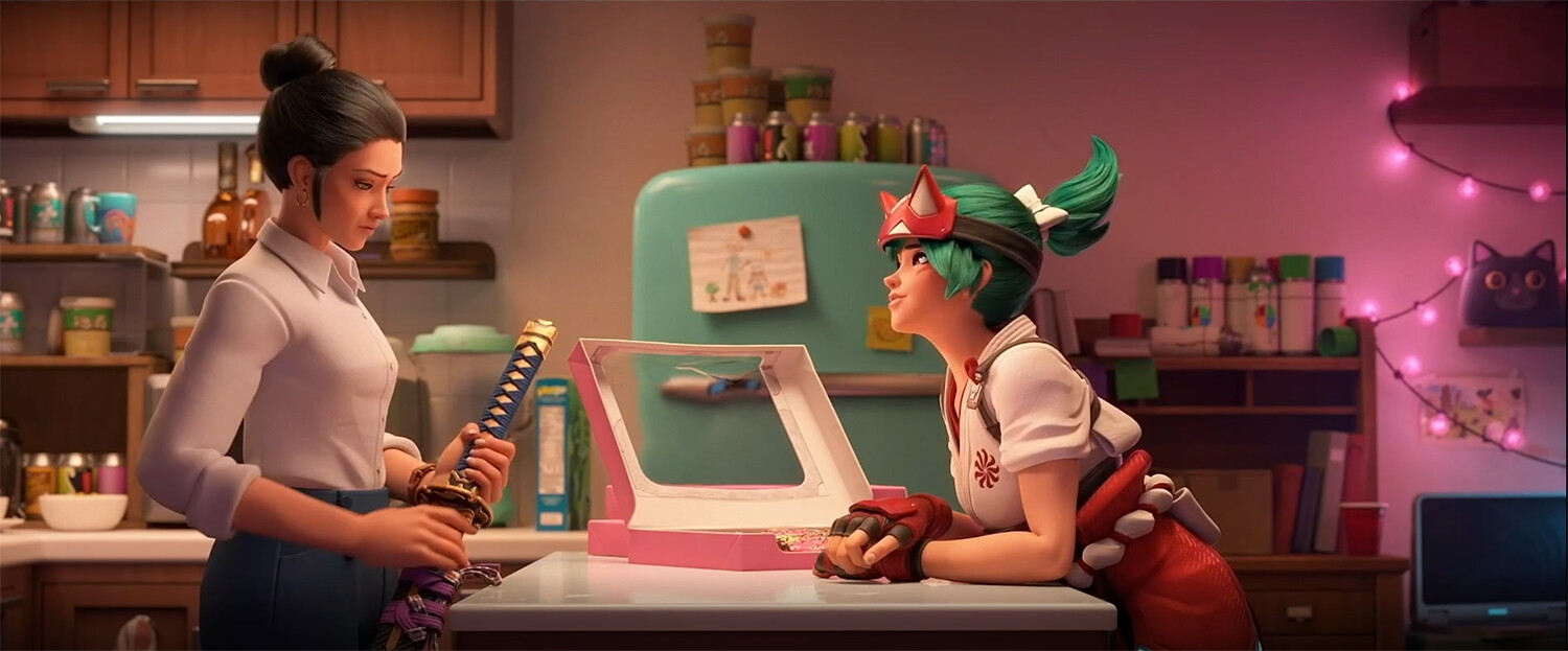 Hong - Overwatch 2 Kiriko Animated short