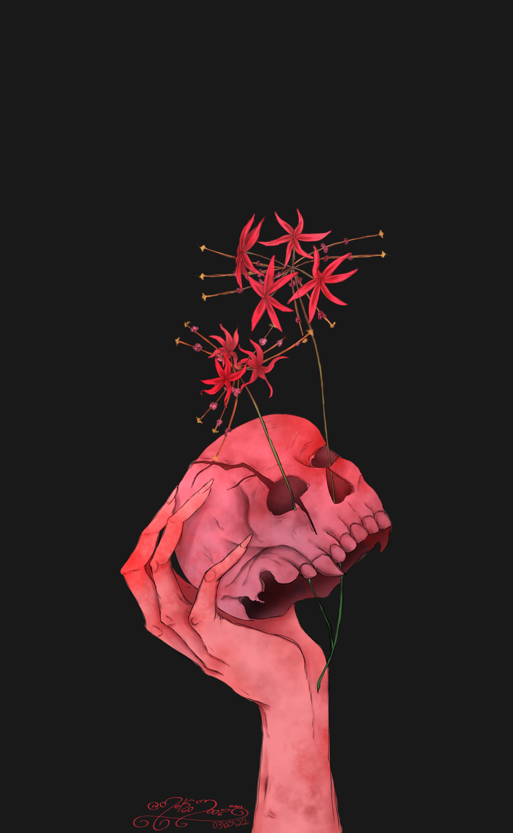 ArtStation - the flowers of death