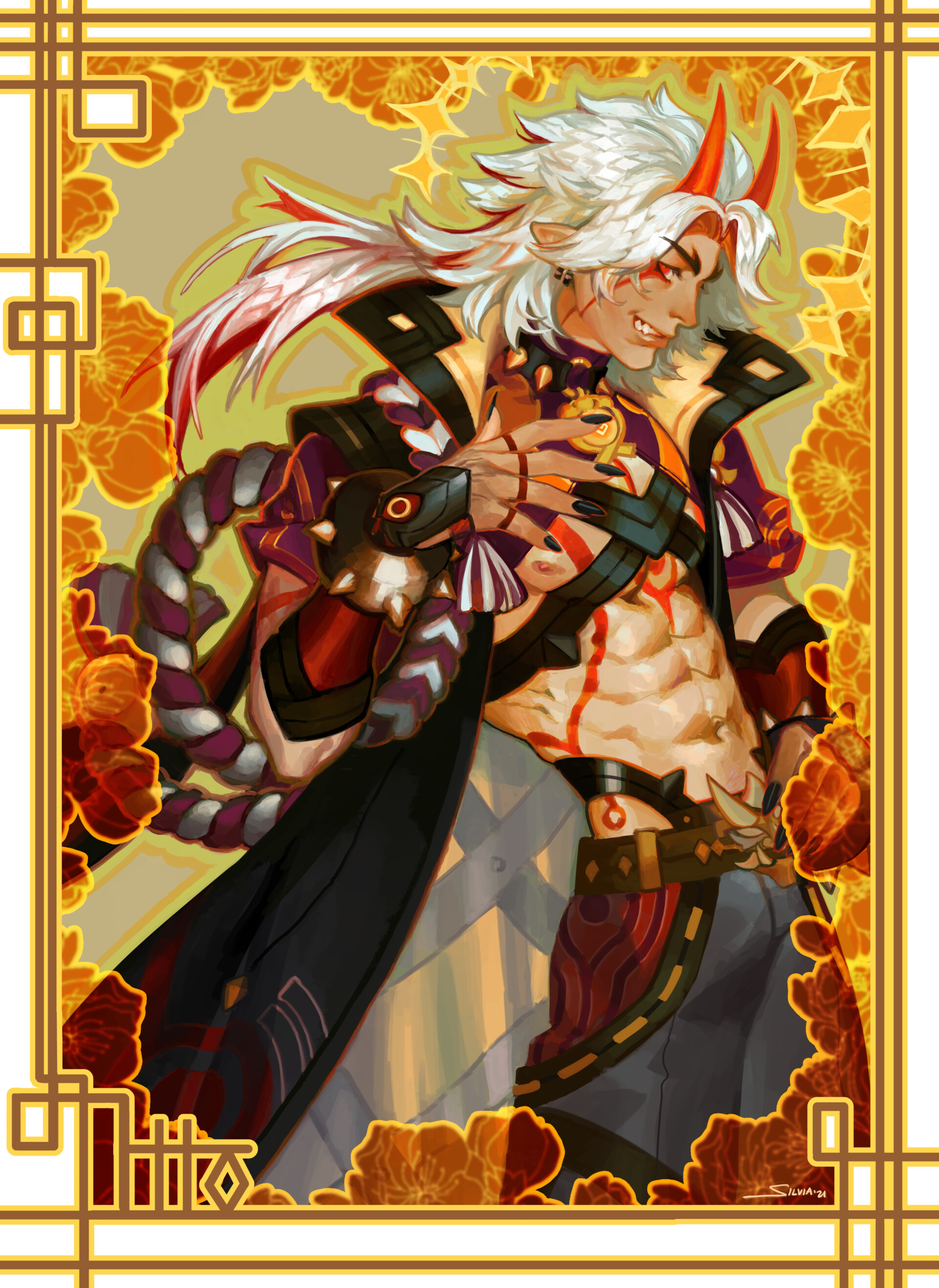 ArtStation - Genshin Impact - Arataki Itto