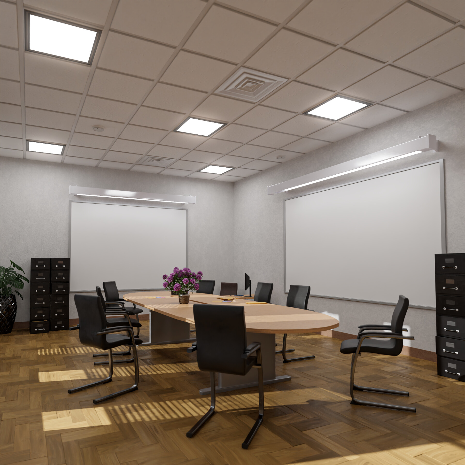 ArtStation - 3D Modeling - Conference room