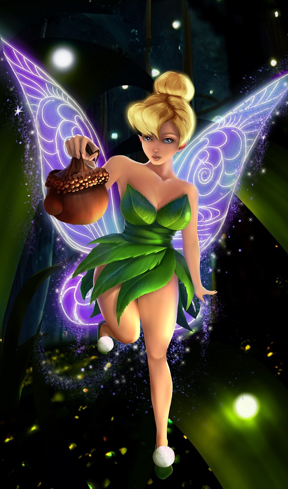 Sexy Tinkerbell Wallpaper