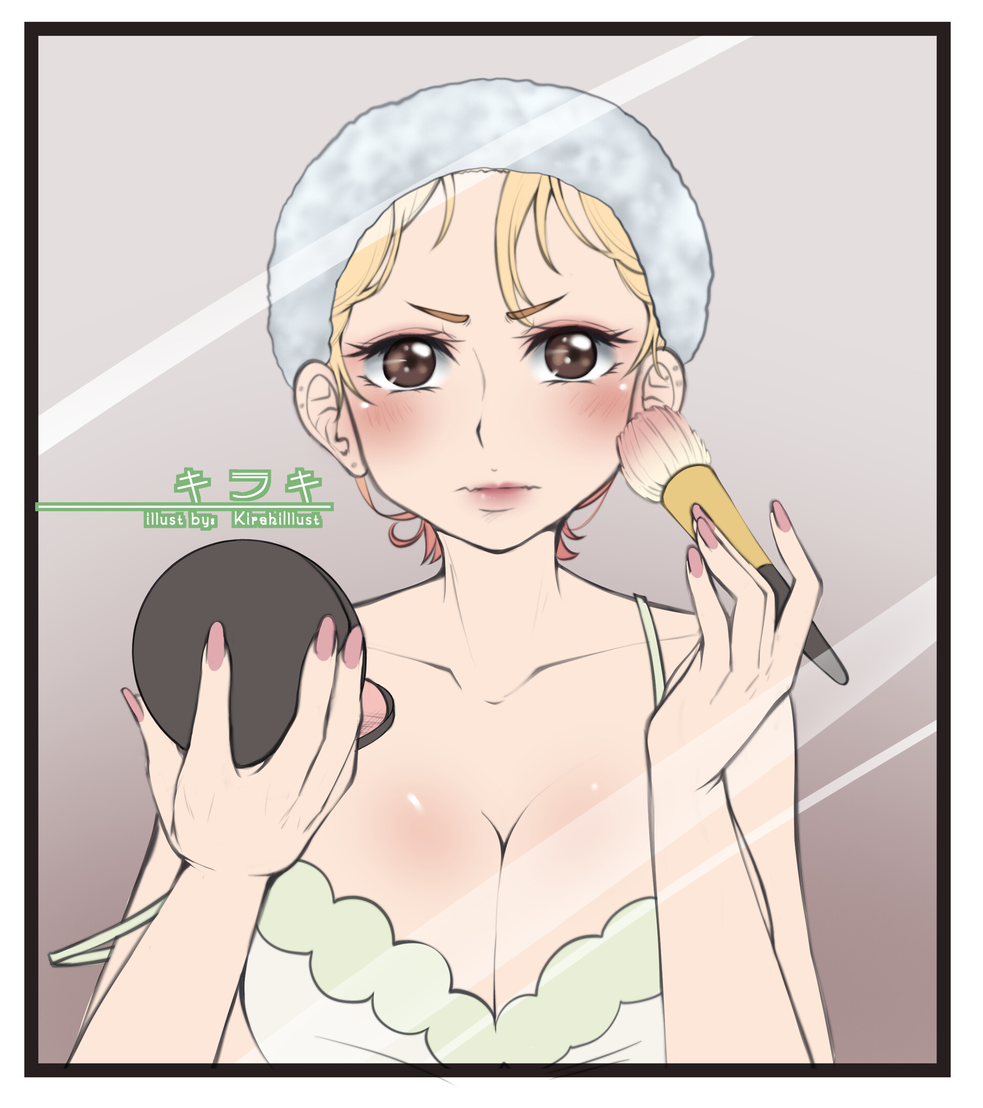 ArtStation - Makeup | Sketchtember Day 28