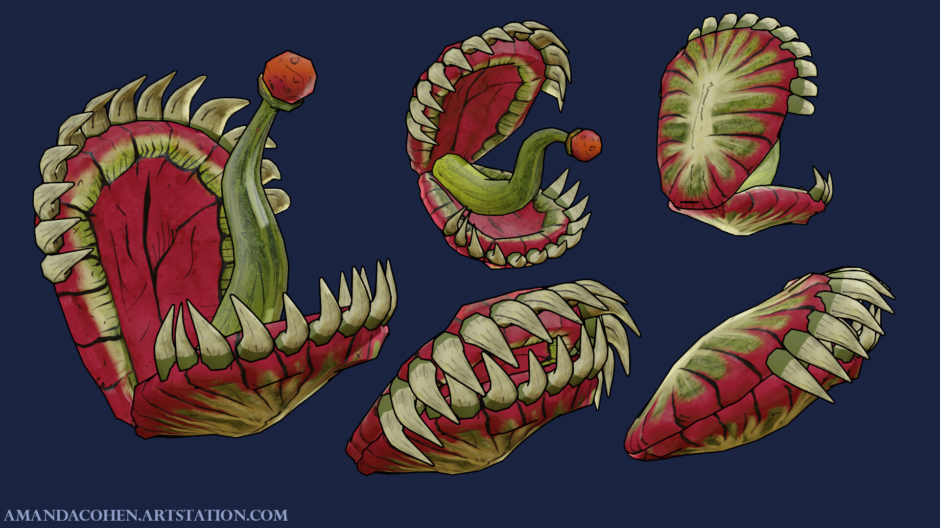 ArtStation - Man-Eating Plant