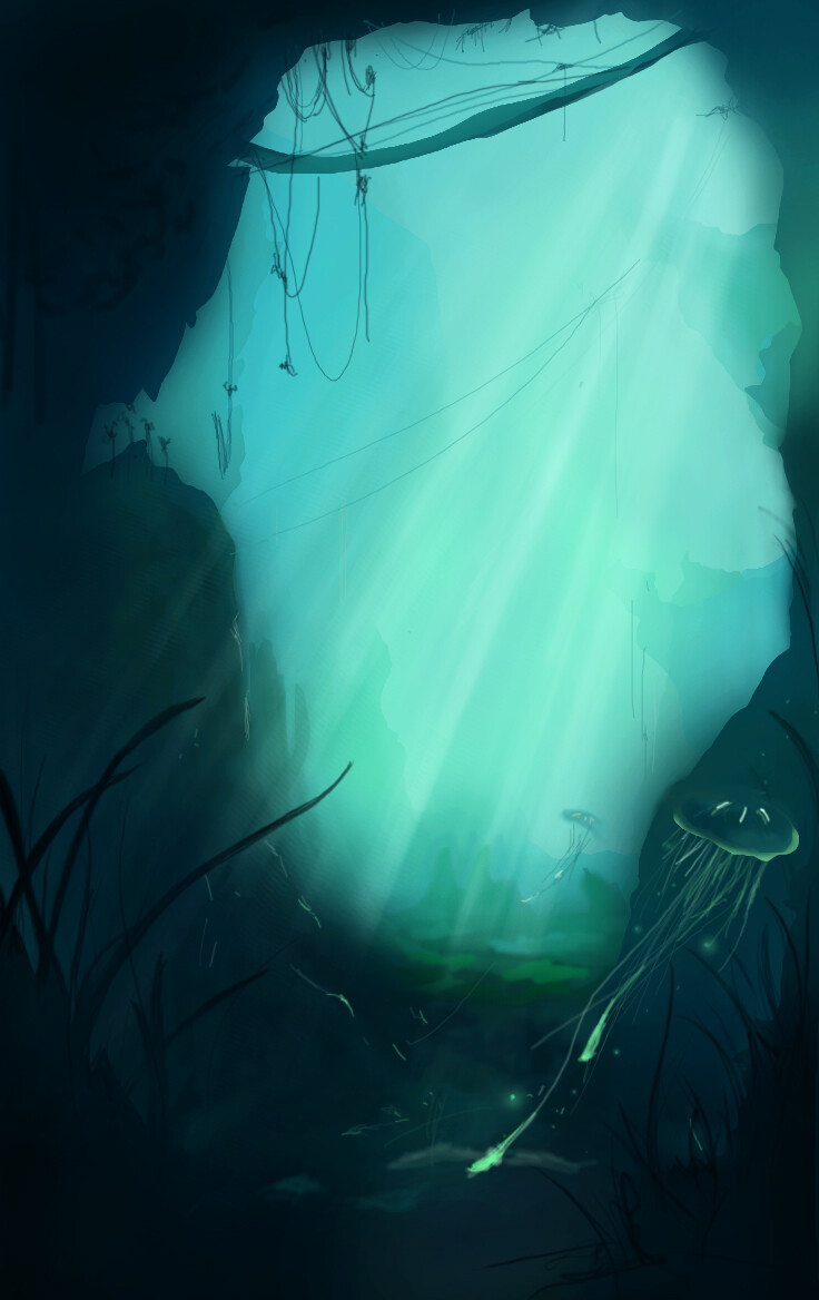 ArtStation - underwater concept ( digital )