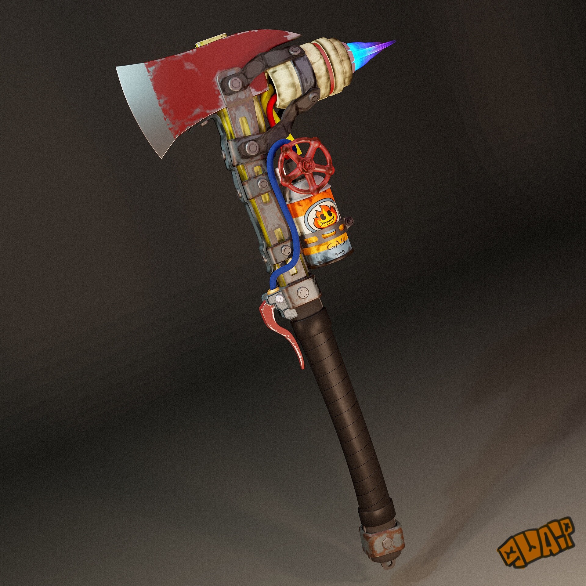ArtStation - Rocket axe