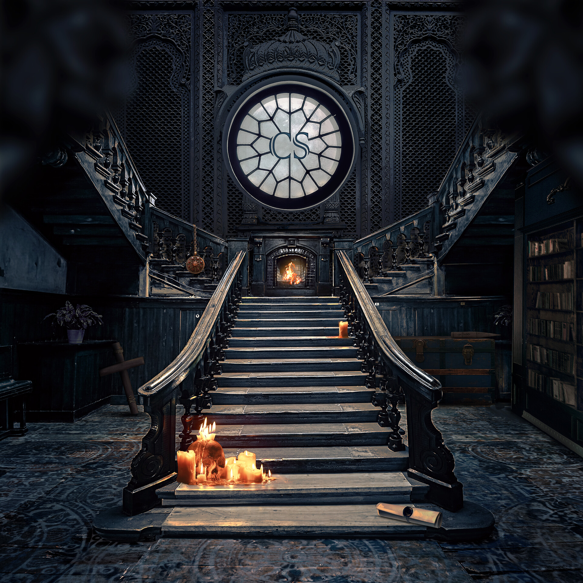 ArtStation - Inside castle