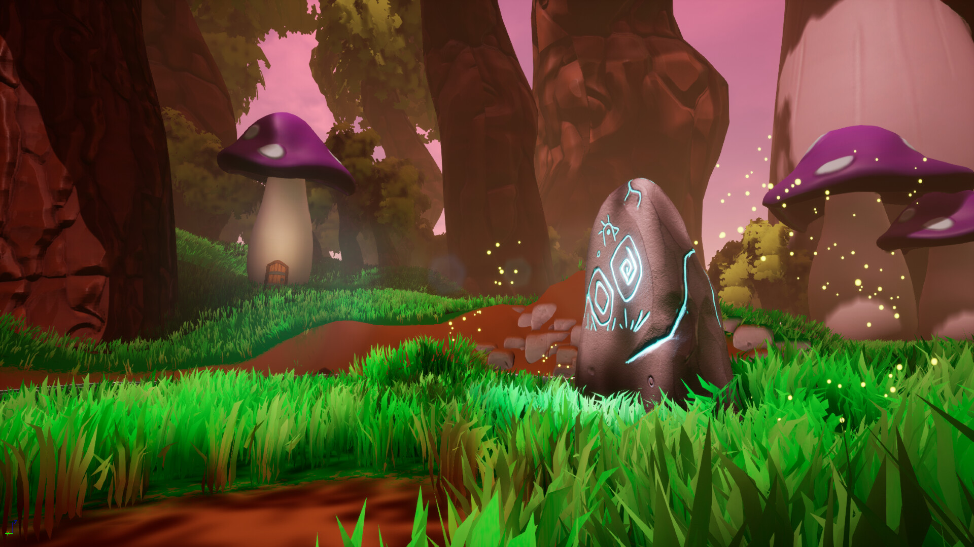 ArtStation - Forest Tails - Hub World Overview