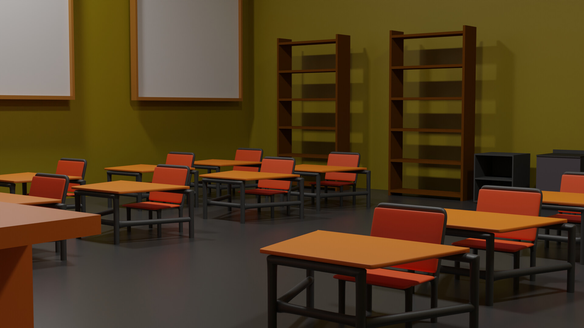 ArtStation - Simple Classroom