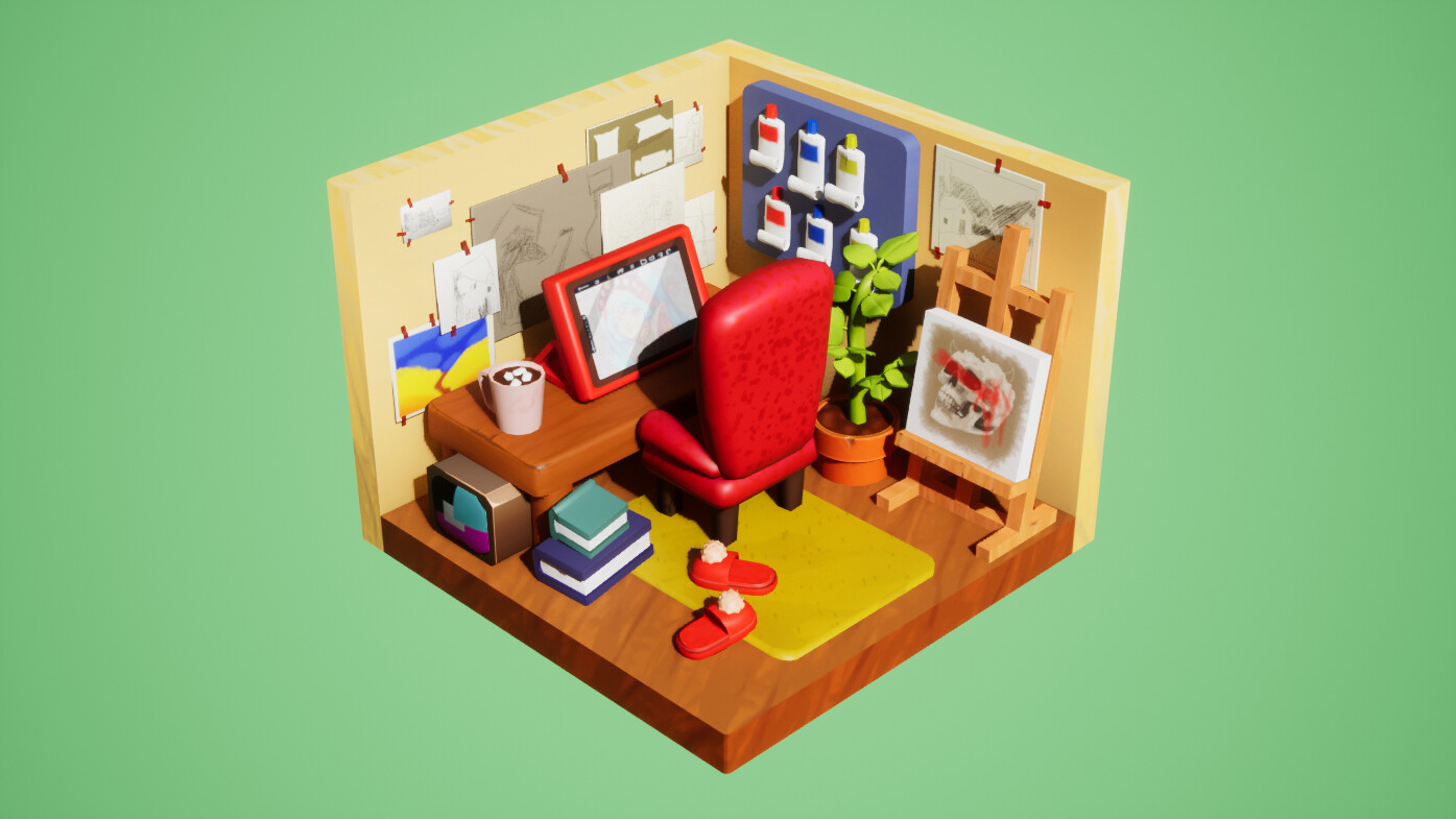 ArtStation - Vignette Model