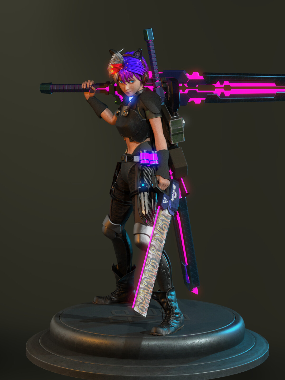 ArtStation - Mika's Weapon Upgrade.