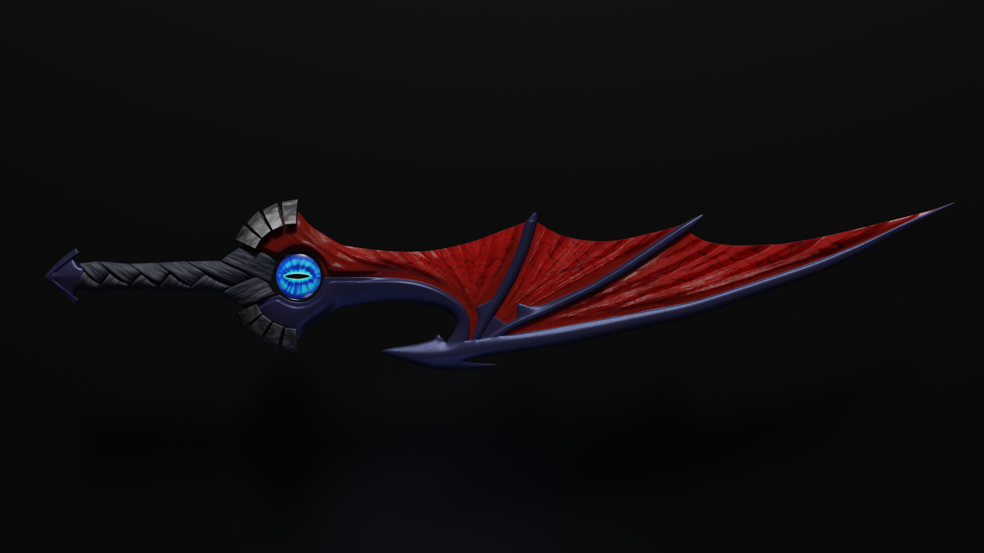 ArtStation - Soul Eater Kingdom Hearts Keyblade Remade in Blender