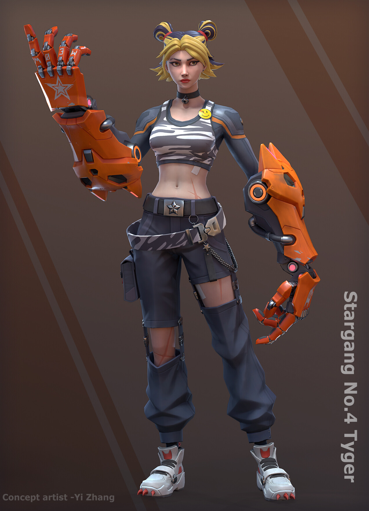 ArtStation - Fanart Stargang No.4 Tyger