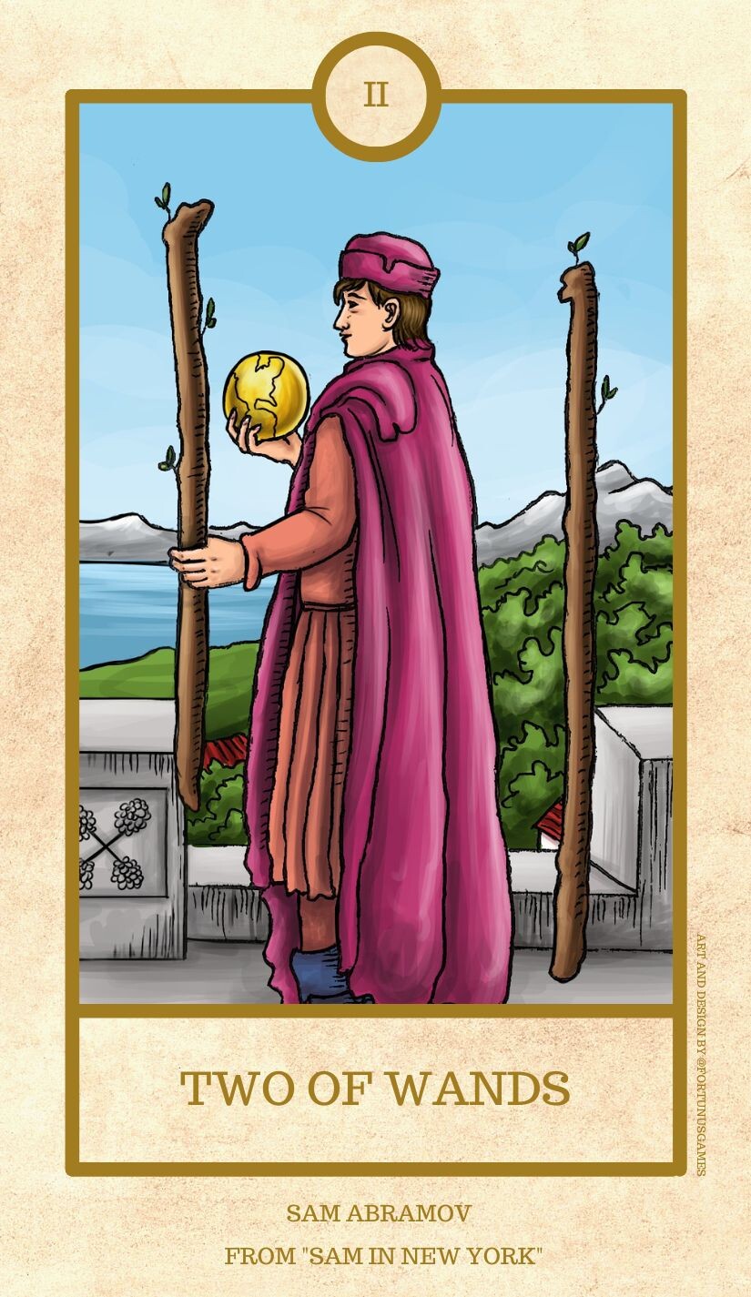 ArtStation - Two of Wands - Sam Abramov
