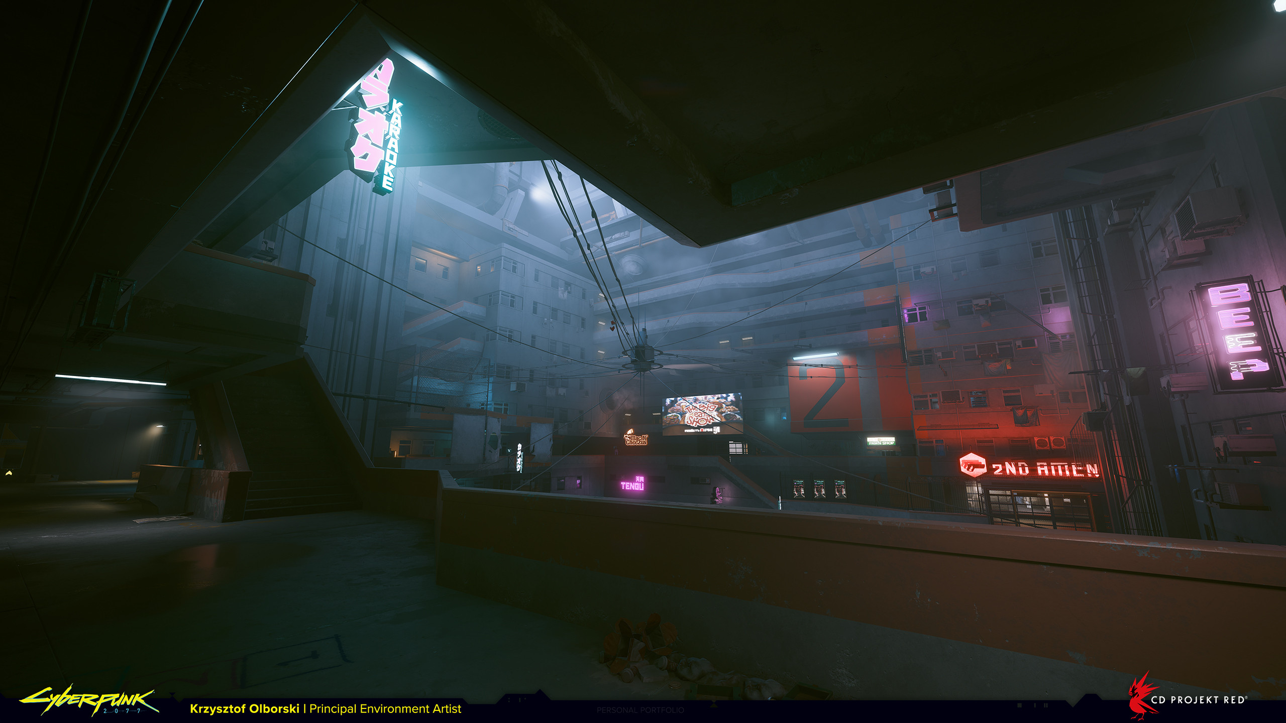 Krzysztof Olborski - Megabuilding / Cyberpunk 2077