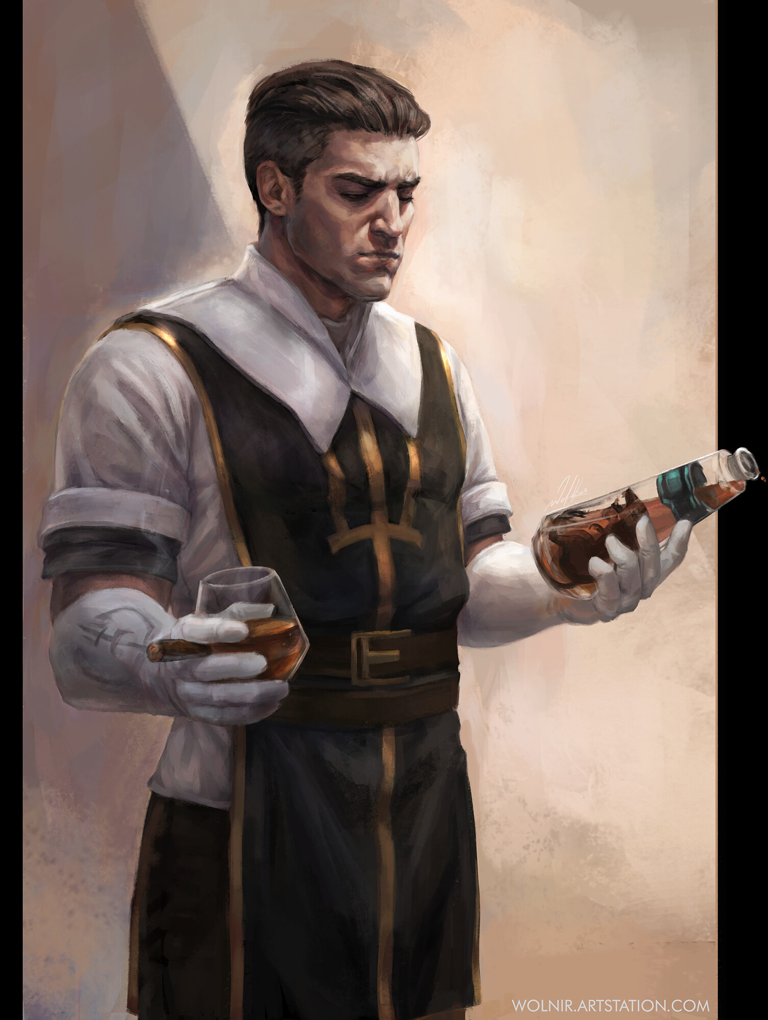 ArtStation - Whiskey and Cigars