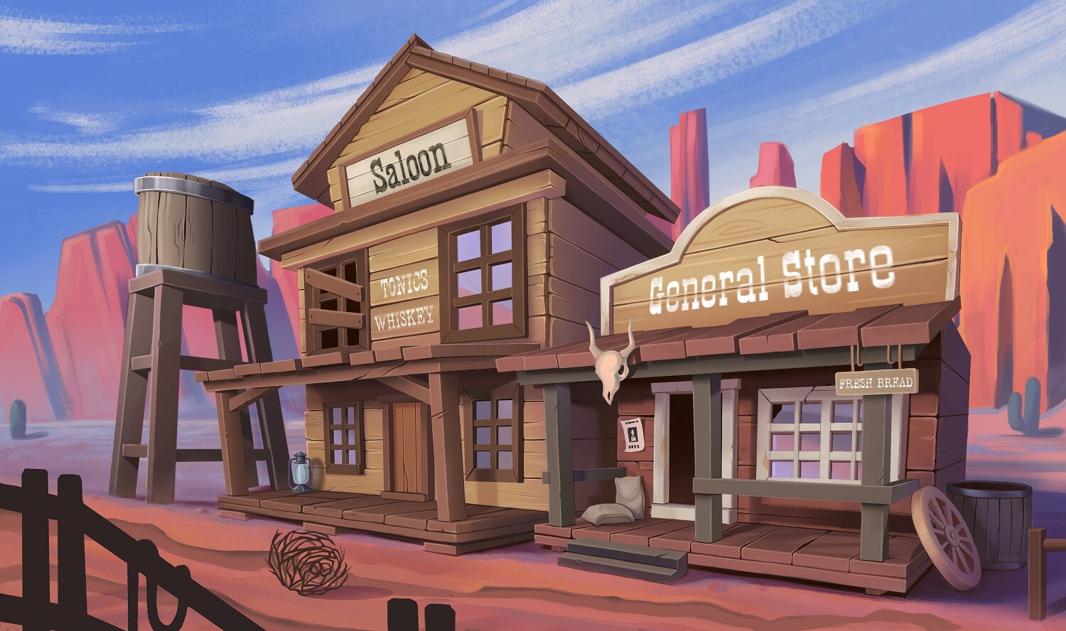 ArtStation - Wild West