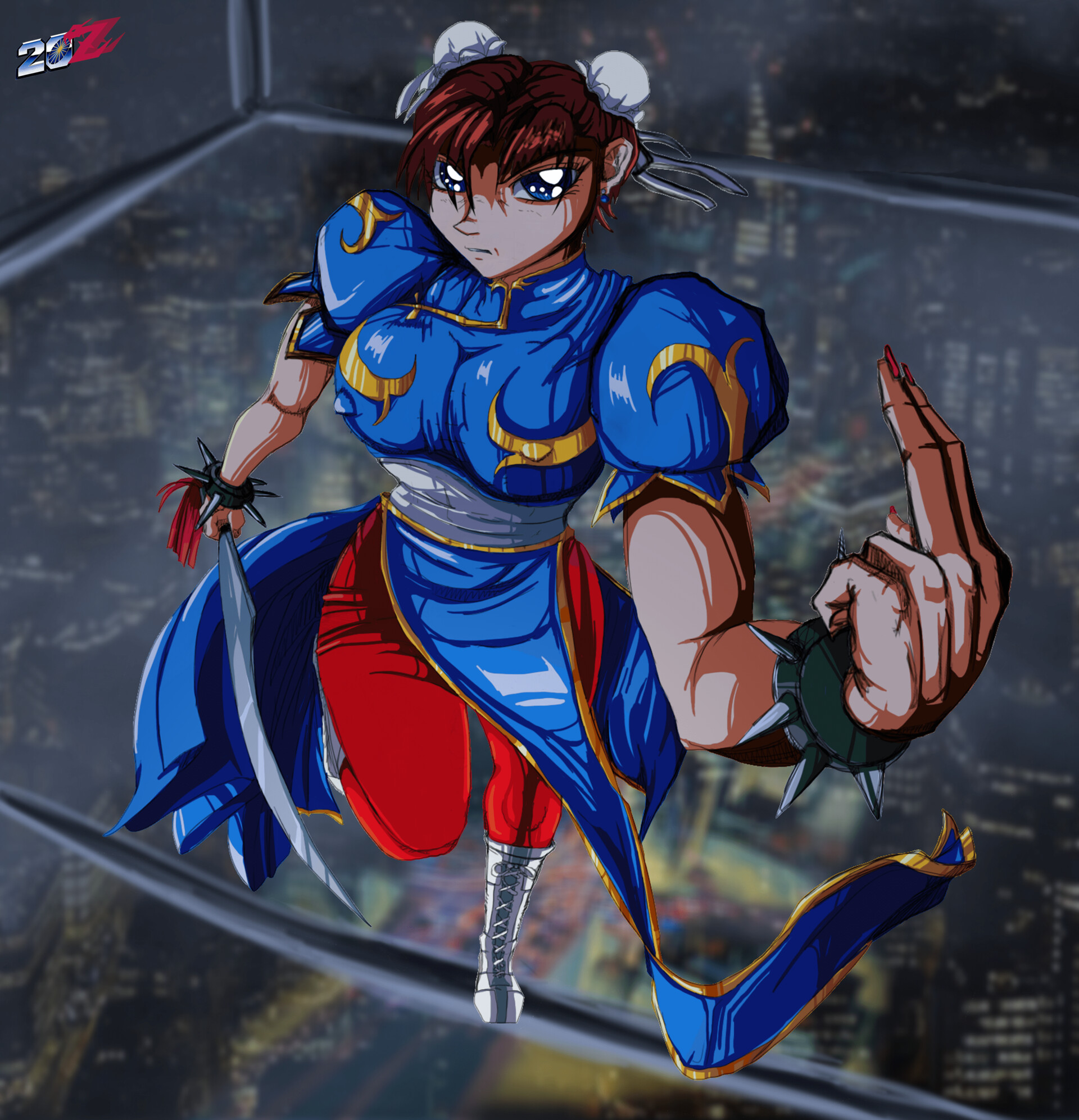 ArtStation - Chun-li: Atop