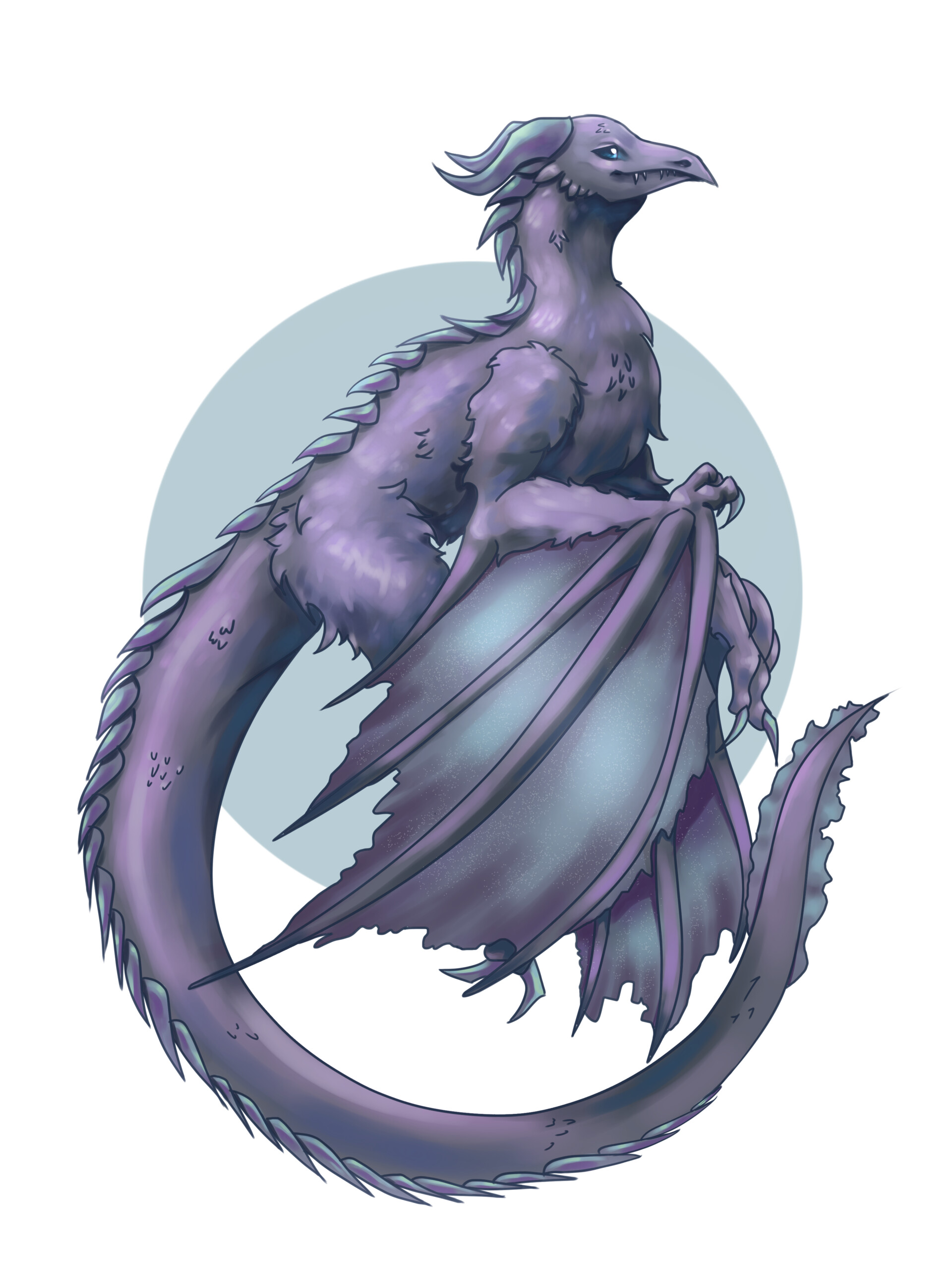 ArtStation - Raven Dragon