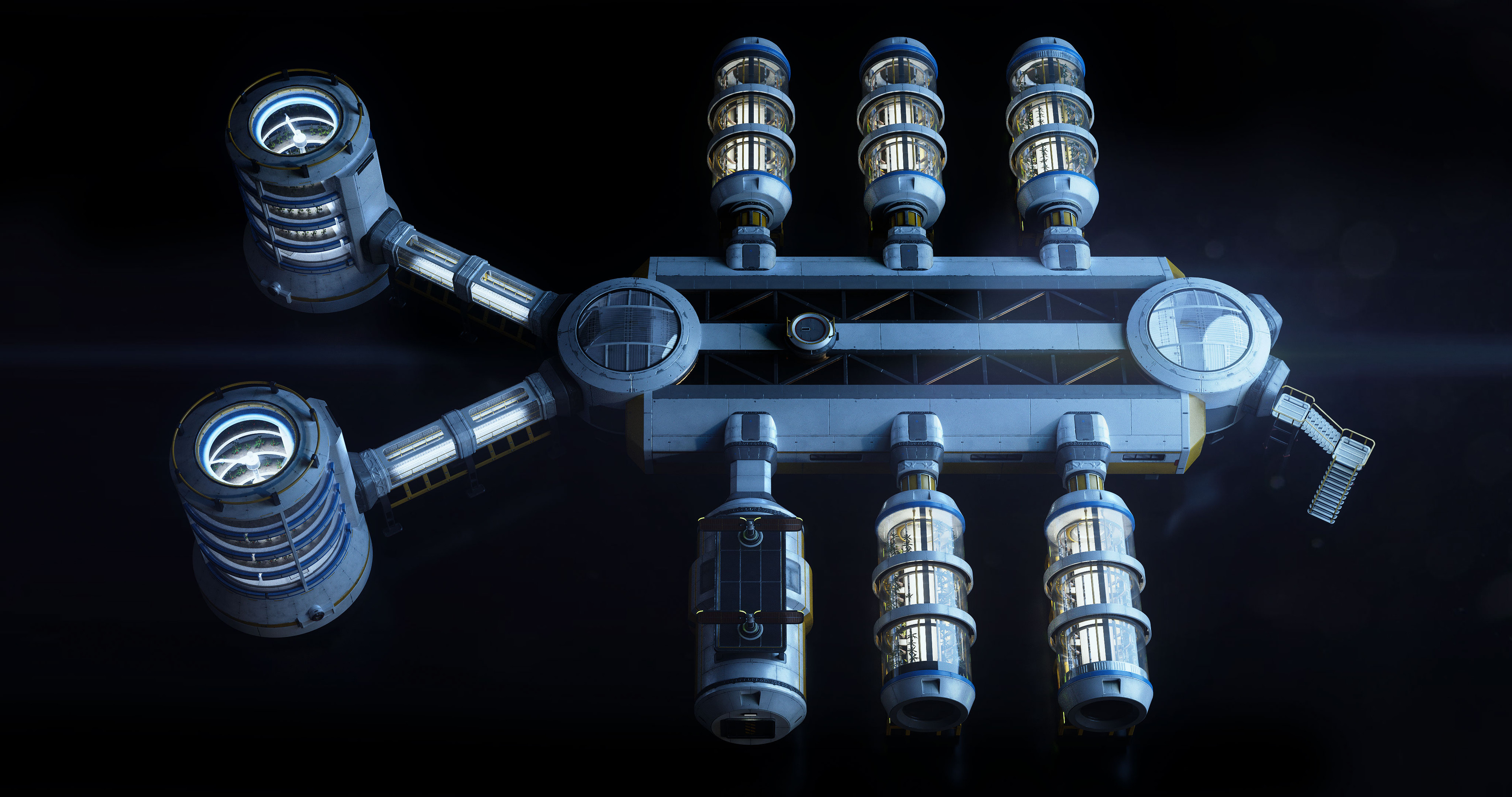 KitBash3D - Mission to Minerva - Free 3D Asset Kit