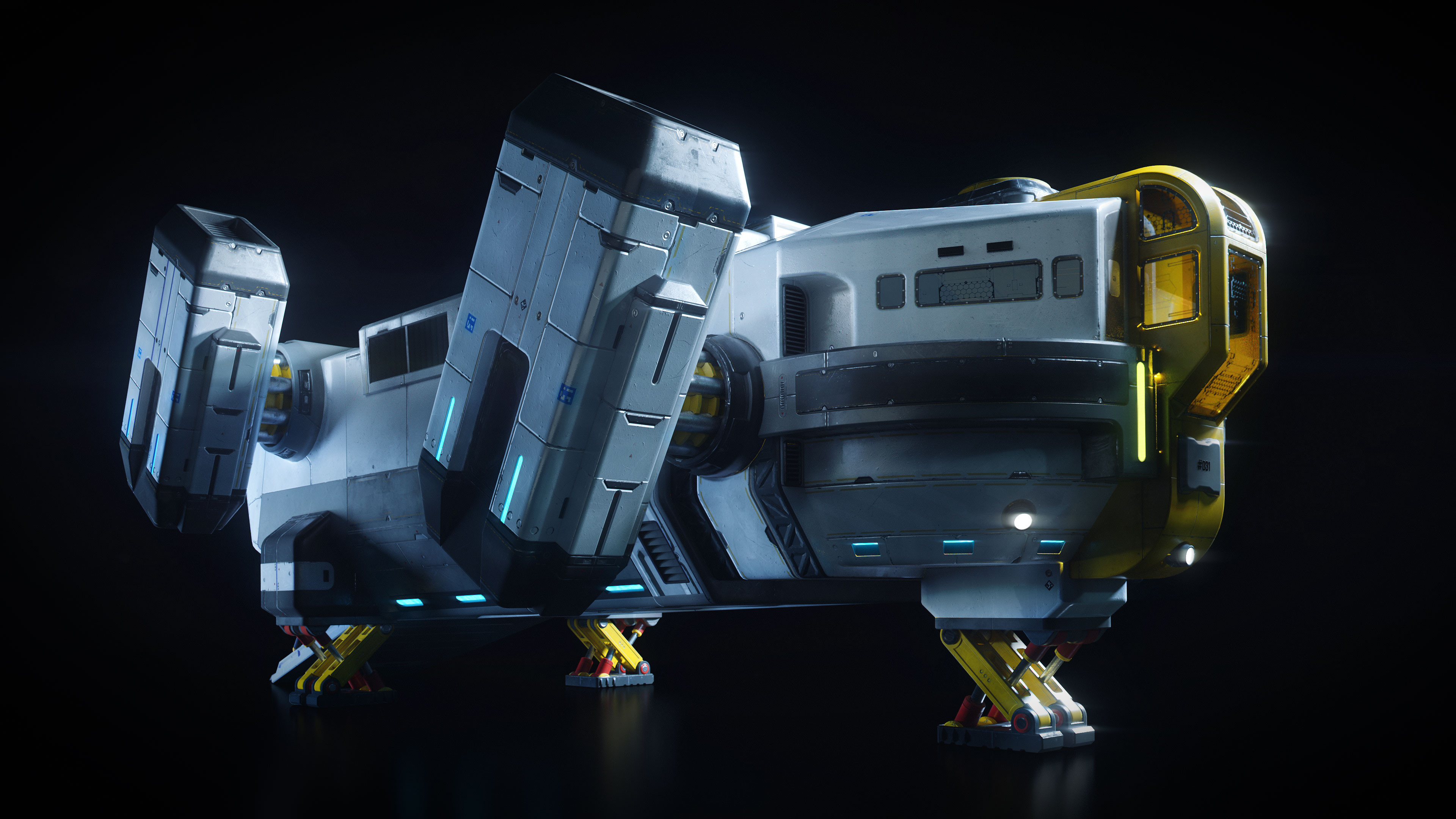 KitBash3D - Mission to Minerva - Free 3D Asset Kit