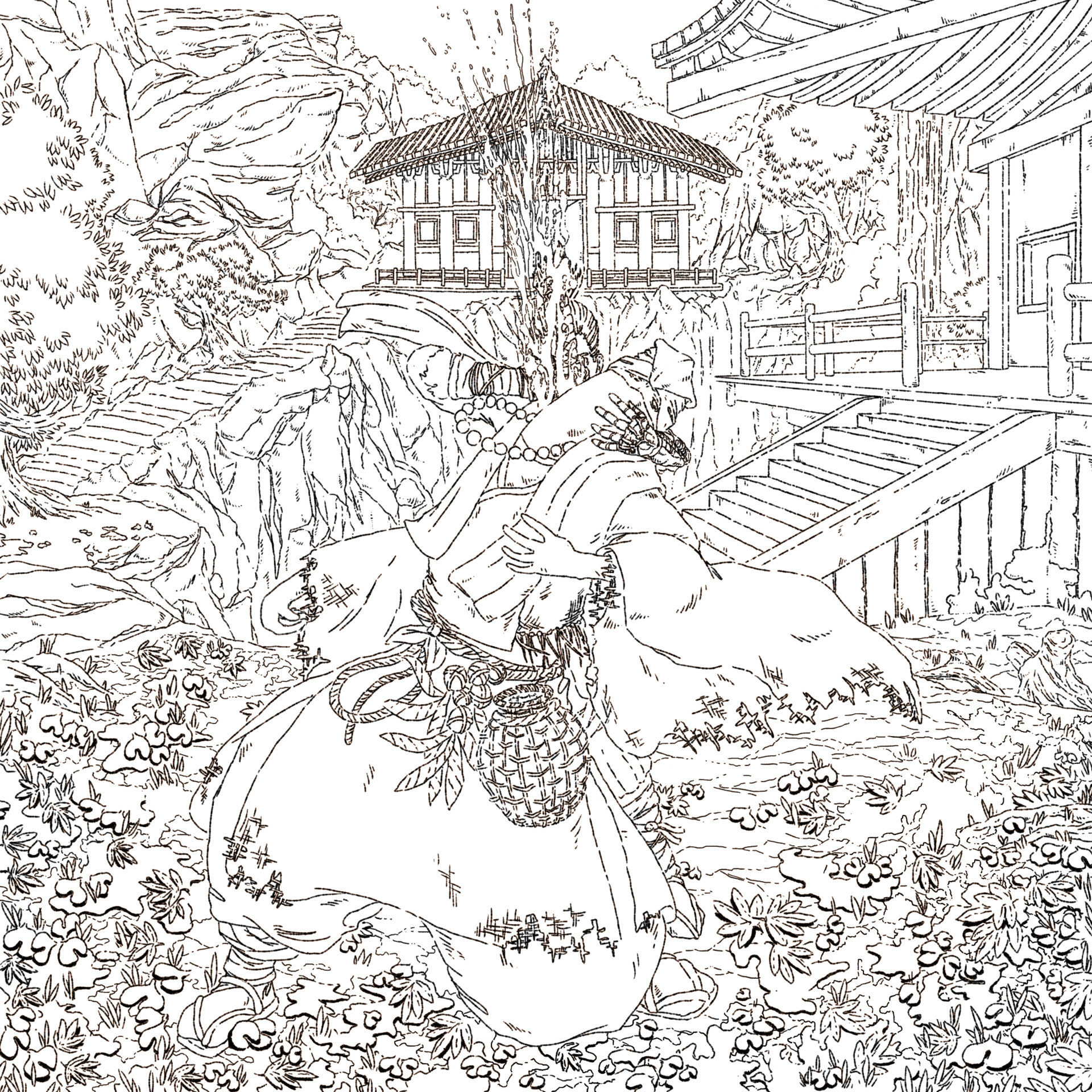 Eric (@ShrineAmbience) - Sekiro: Shadows Die Twice, Death of a Senpou Monk