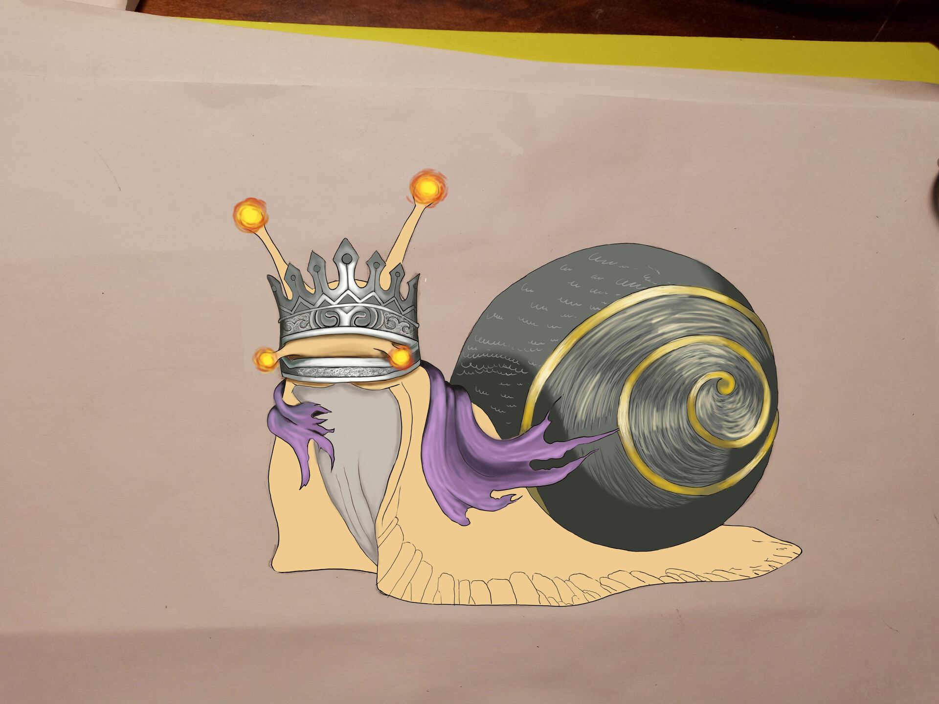 ArtStation - the snail king of death